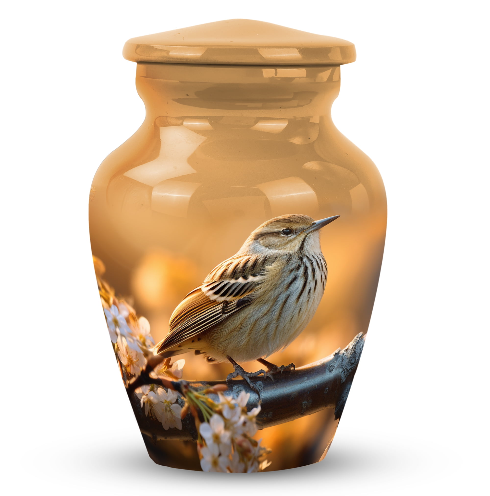 Sparrow Remembrance Nature-Inspired Memorial Urn - Urns For Human Ashes ...
