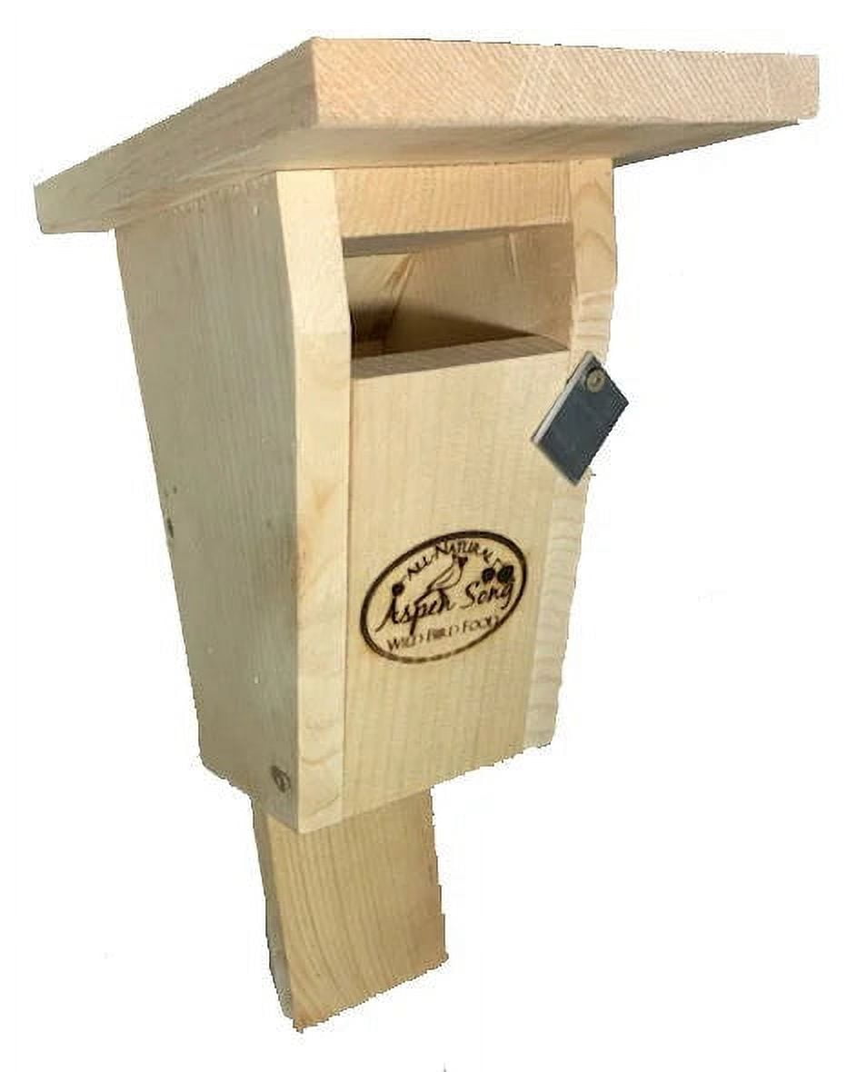 Sparrow Resistant Bluebird Nest Box / Bird House - Walmart.com