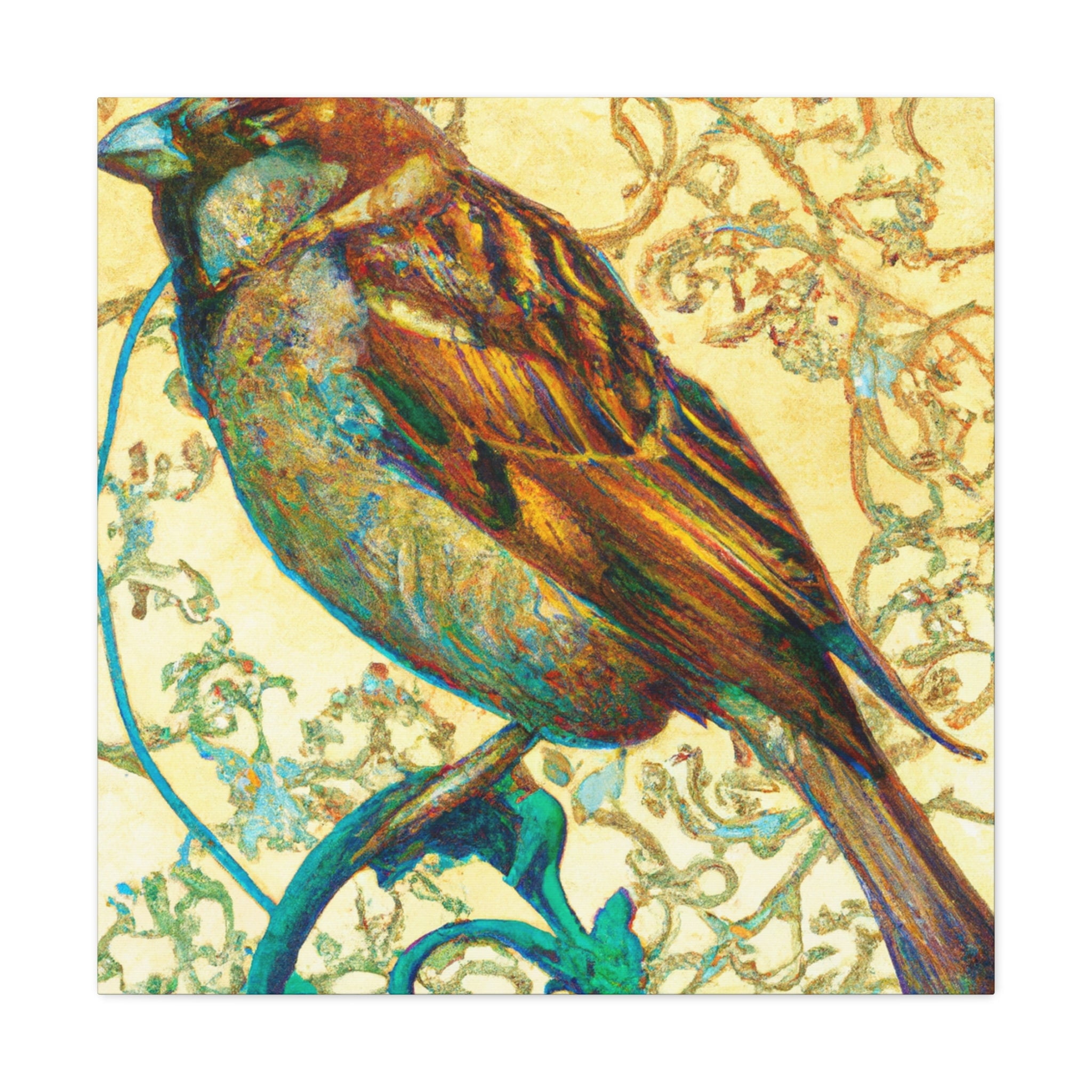 "Sparrow in Neoclassicism" - Canvas - Walmart.com