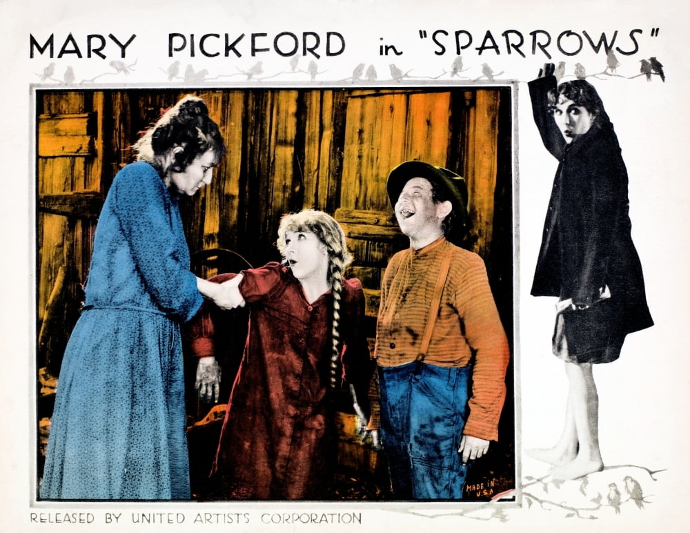 Sparrows Mary Pickford Lobbycard 1926 Movie Poster Masterprint ...