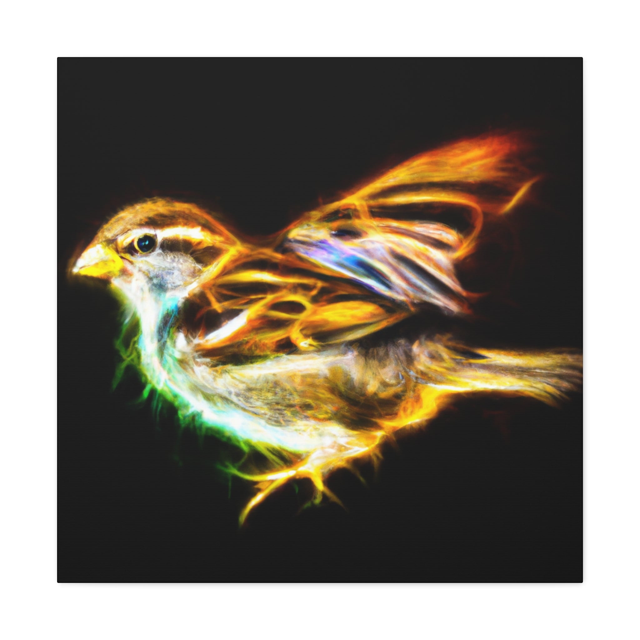 "Sparrows on a Window" - Canvas - Walmart.com