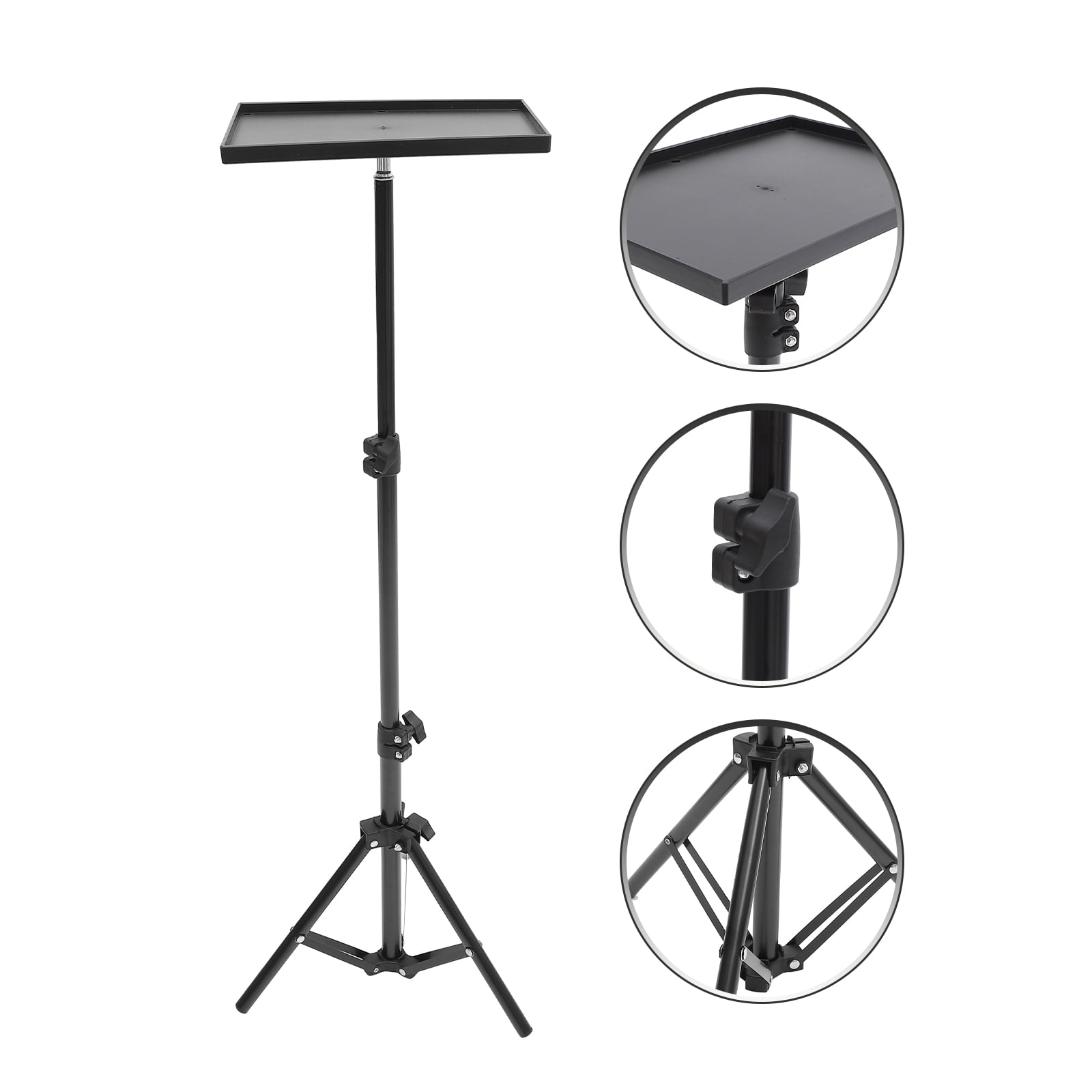 Adjustable Foldable Projector Tripod Stand for Phones Made of Metal and ...