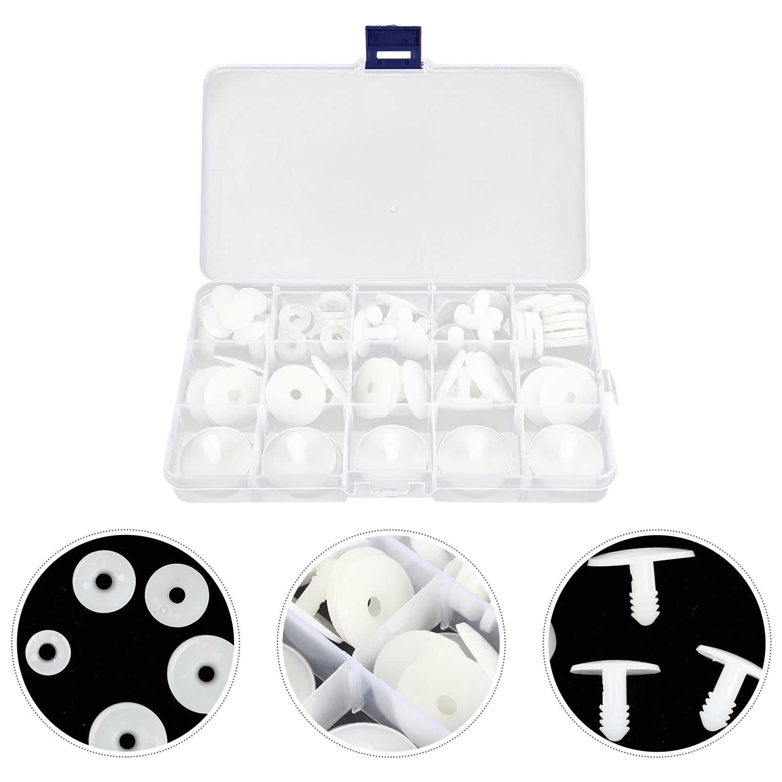 Sparsain 1 Box Doll Joints, DIY Animal Joints, Plastic Joints for DIY ...