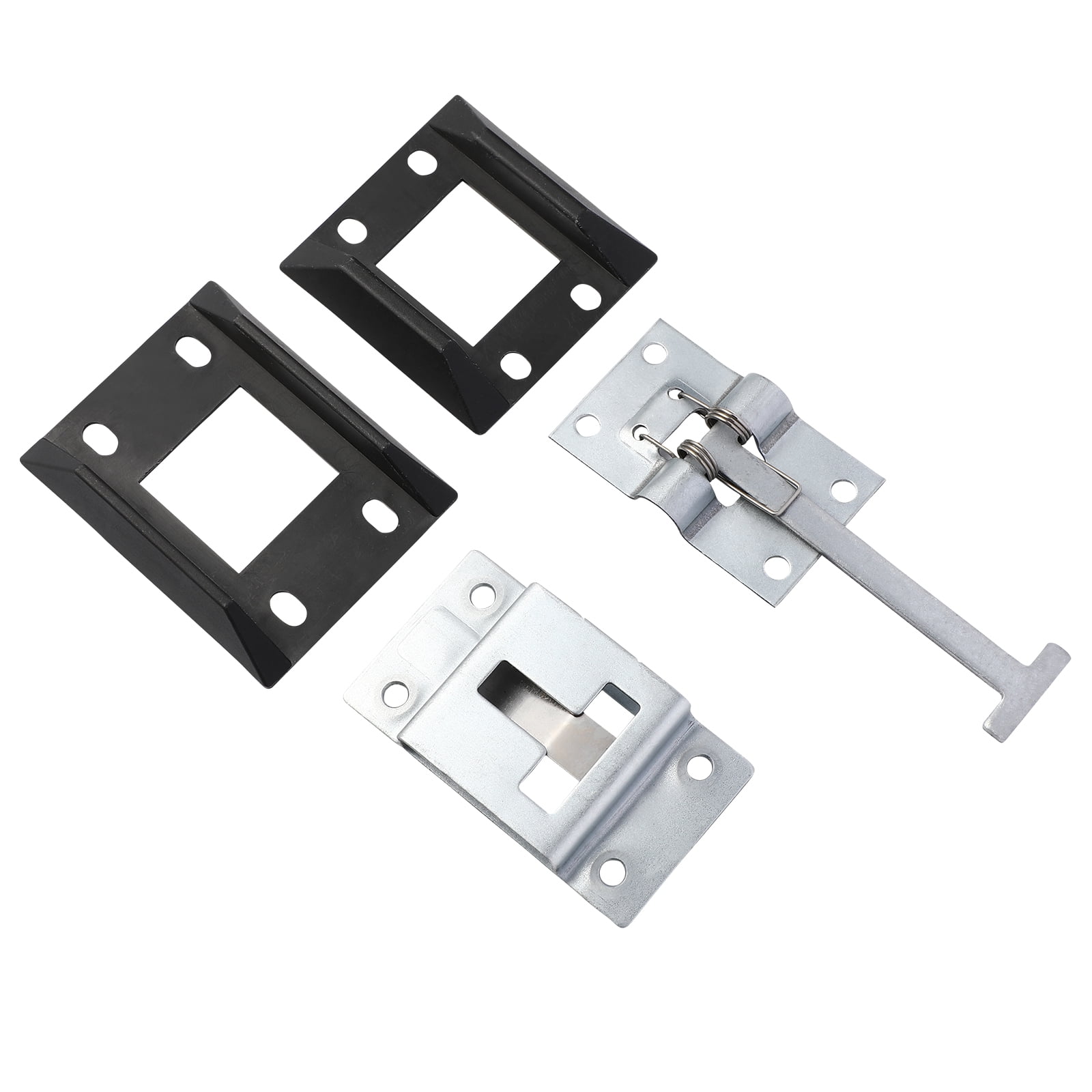 Sparsain 1 Pair Stainless Steel RV Trailer Door Brackets T-Shaped Entry ...