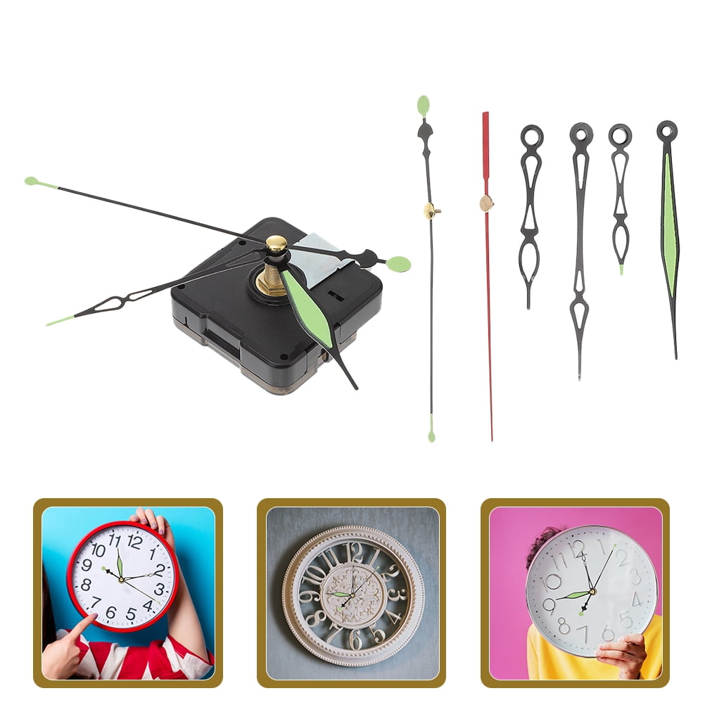 Sparsain 1 Set Clock Kit Clock Mechanism Battery Operated Clock Hand ...