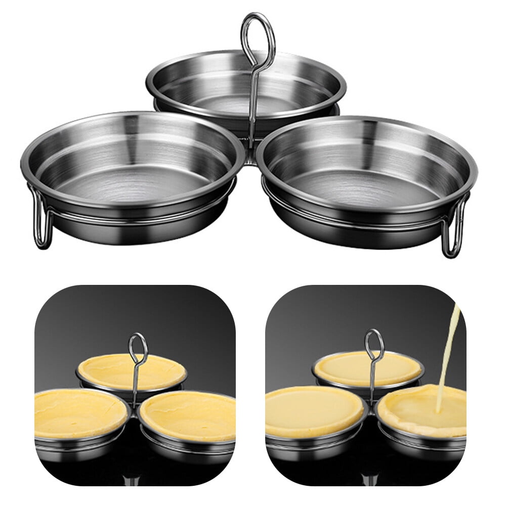 Sparsain 1 Set Stainless Steel Non-Stick Egg Poaching Pan - Walmart.com