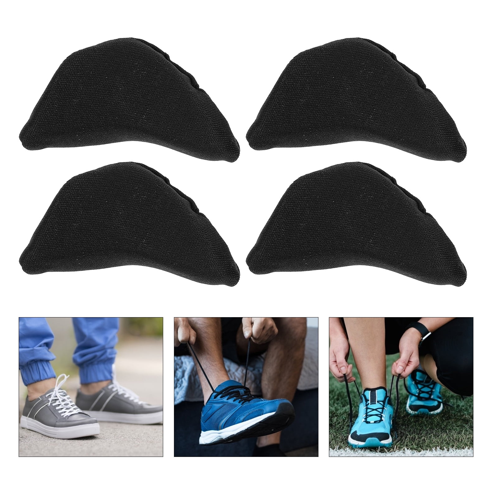 Sparsain 1 Set of 20 Durable Sponge Shoe Stoppers Adjustable Toe Filler ...