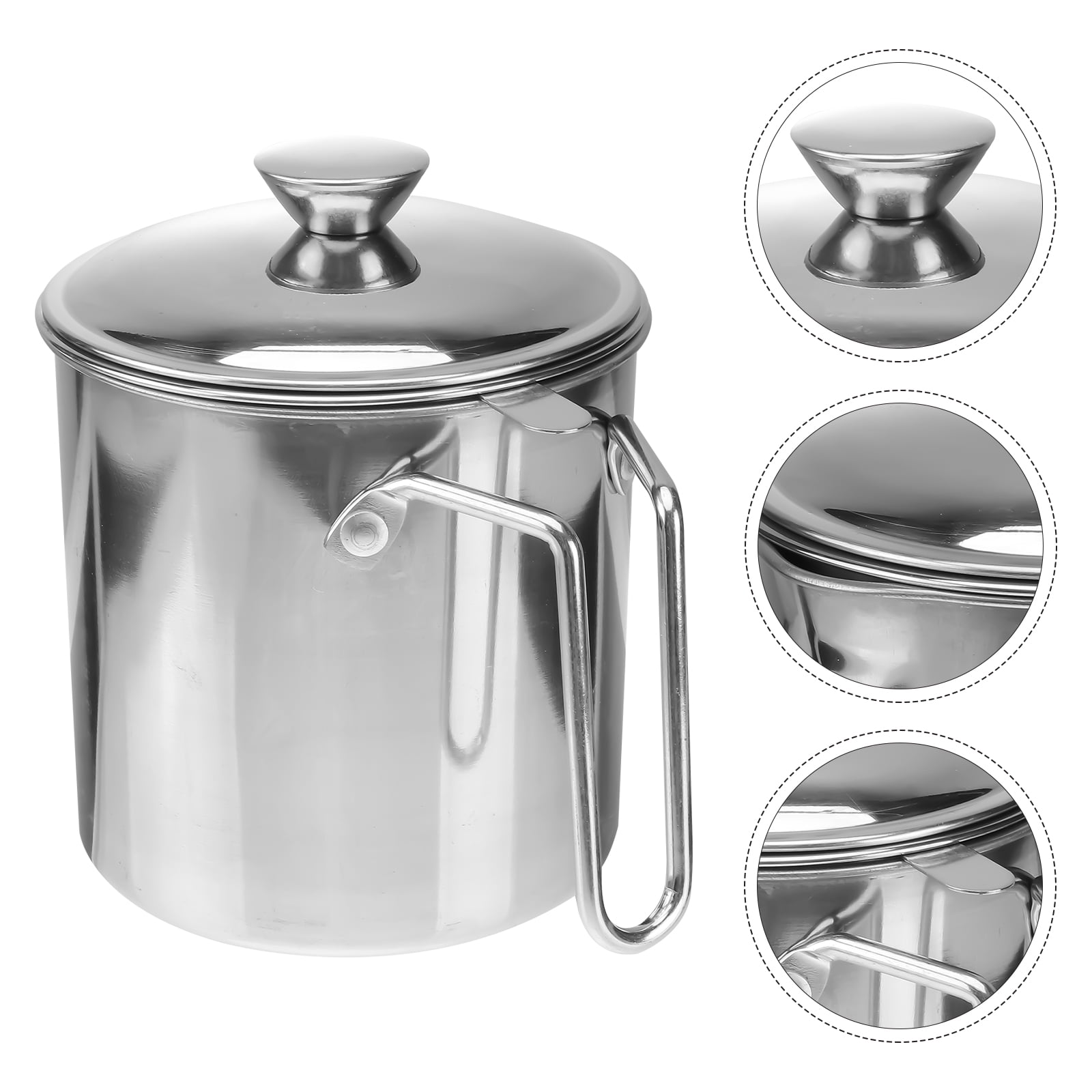 Sparsain 1 x 1.8L Home Rustproof Oil Filter Storage Container - Walmart.com