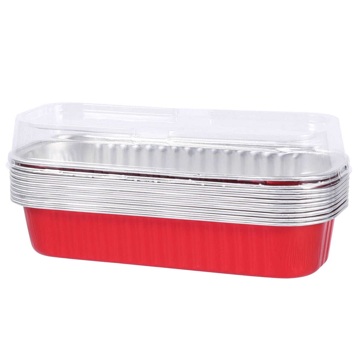 Sparsain 10 Pack 200ml Rectangular Aluminum Foil Baking Tins ...