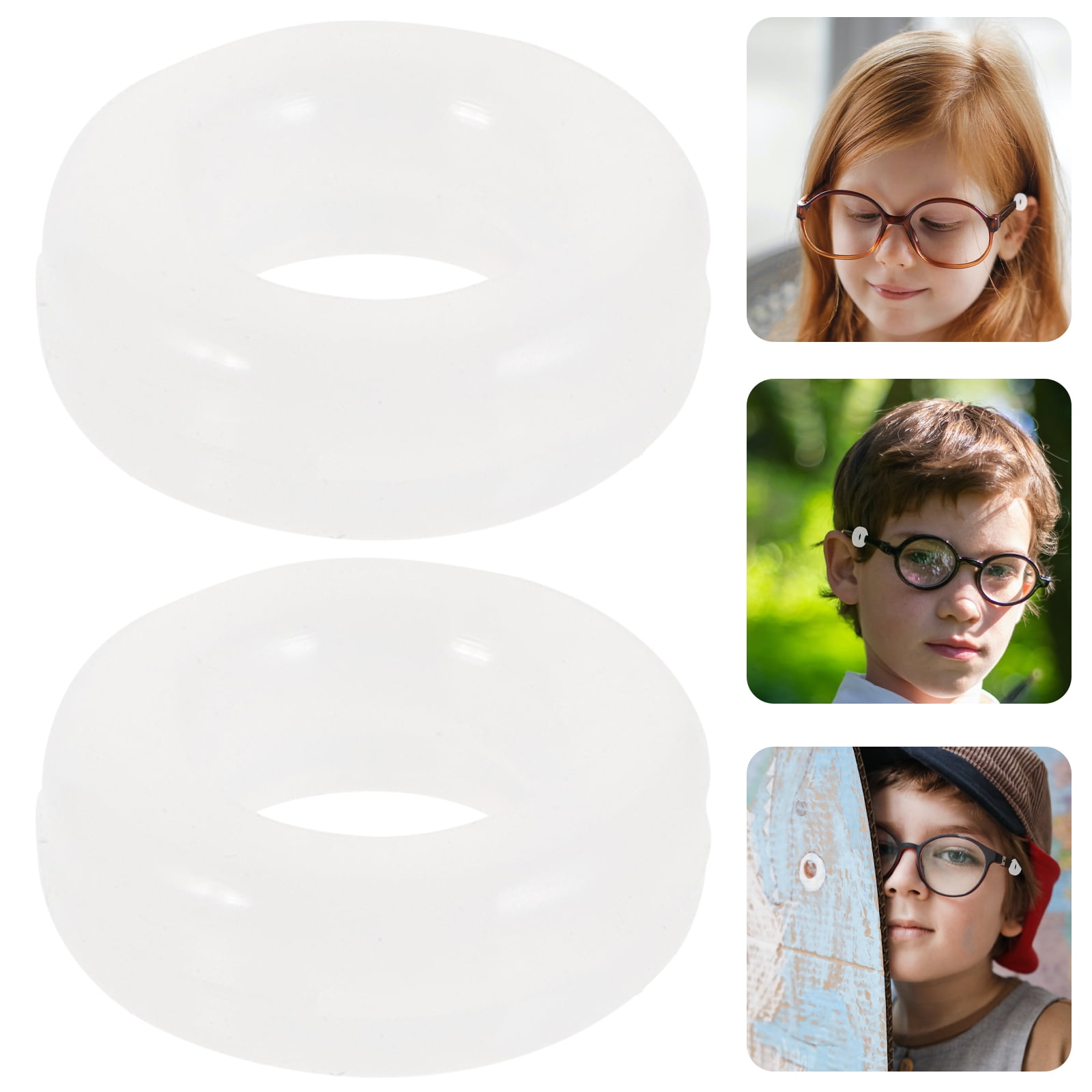 Sparsain 10 Pairs Silicone Eyeglass Temple Tips Anti-Slip Comfortable ...