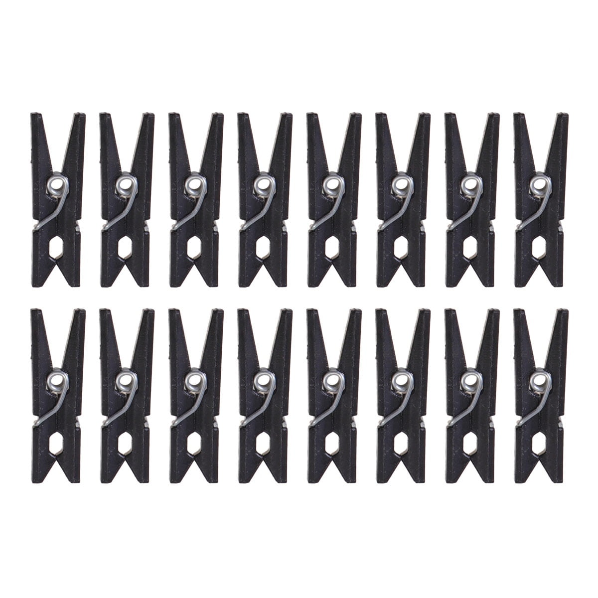 Sparsain 100Pcs 2.5cm Mini Plastic Craft Clips for Hanging Pictures ...