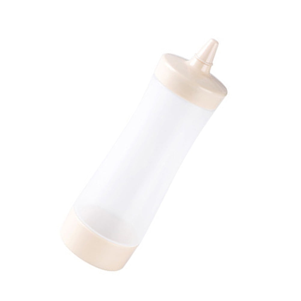 Sparsain 1PC Reusable Squeeze Plastic Bottle for Condiments Salad ...