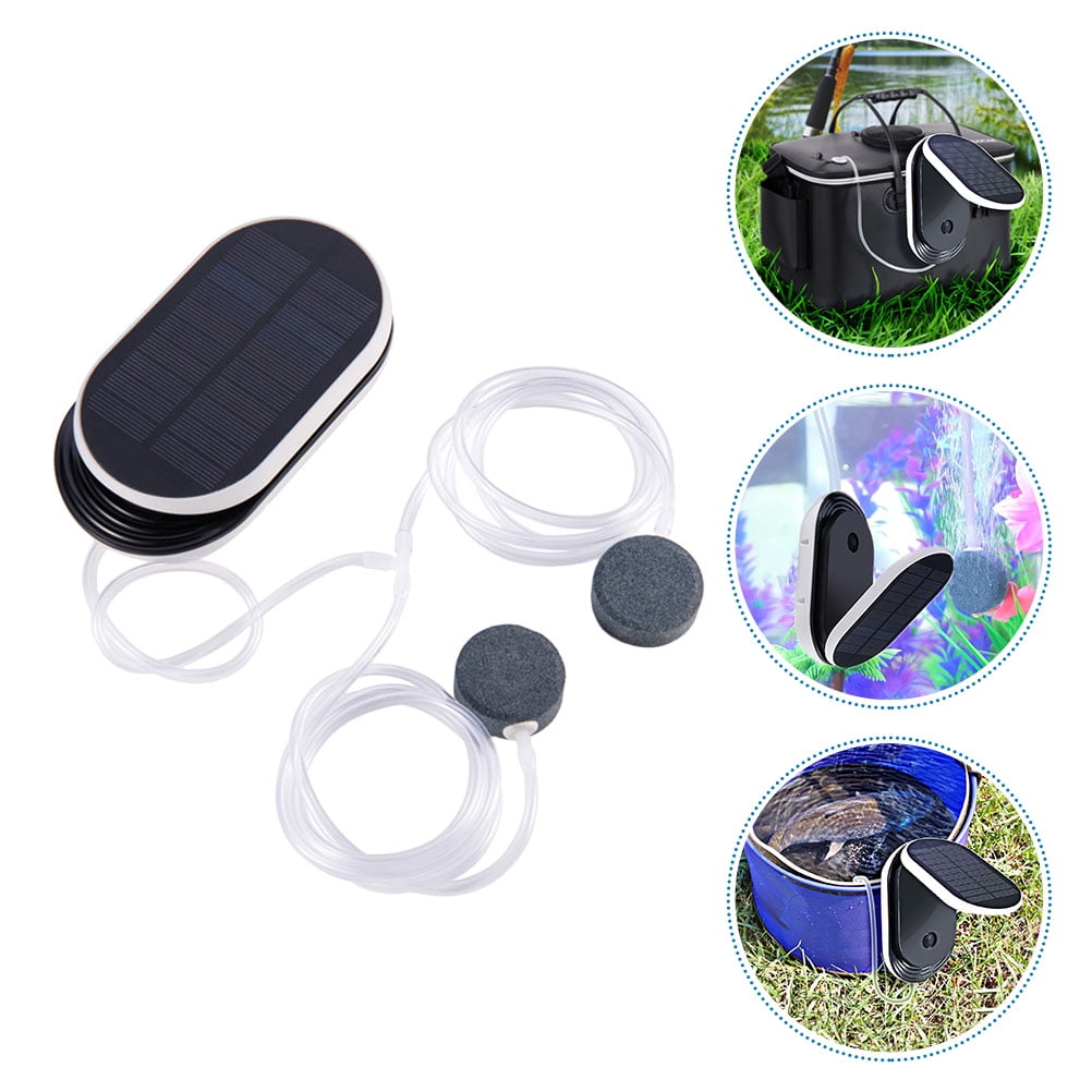 Sparsain 1Pc Solar Oxygen Aerator Solar Pond Aerator Portable Air Pump ...