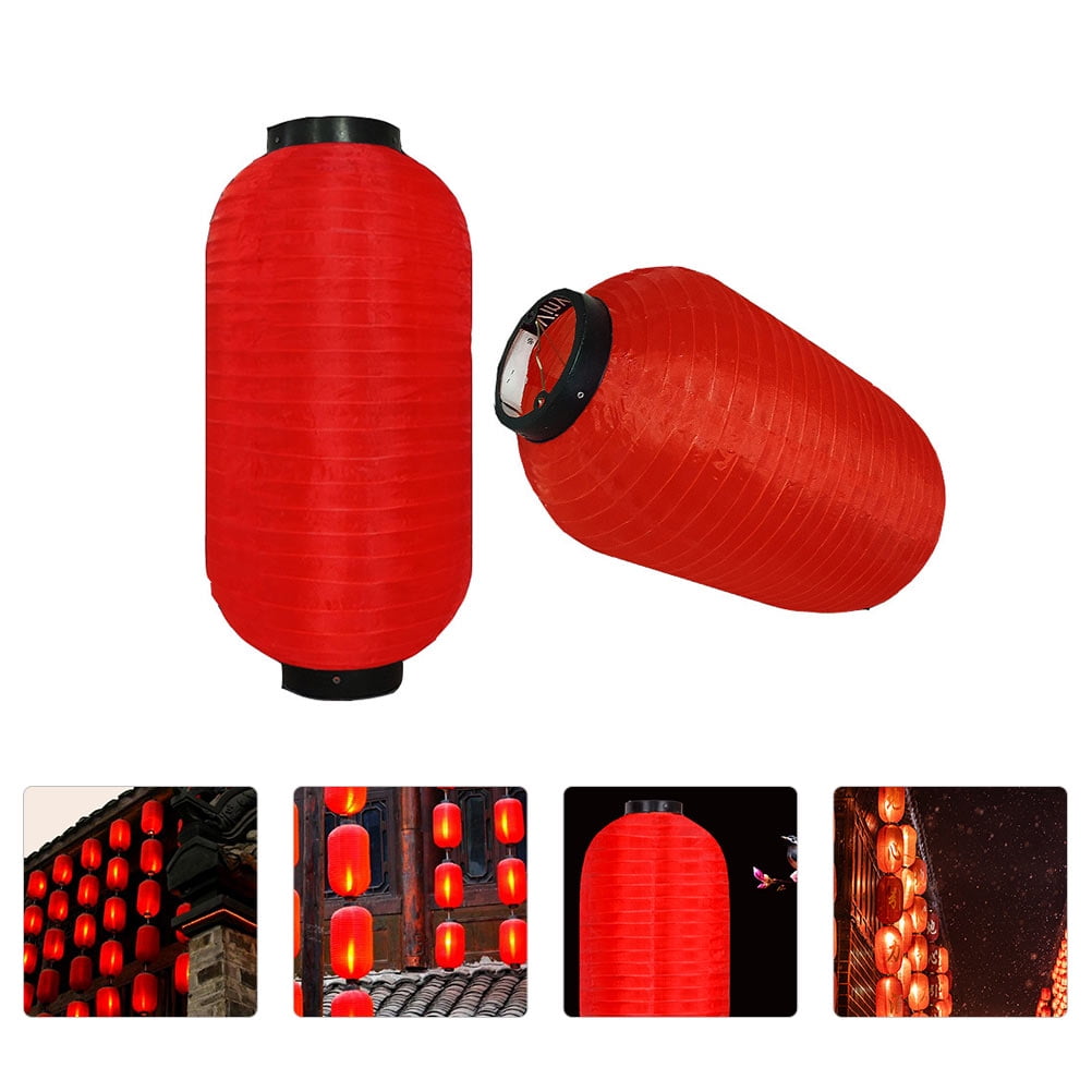 Sparsain 2 Pack Decorative Fabric Lanterns for Mid-Autumn Festival New ...