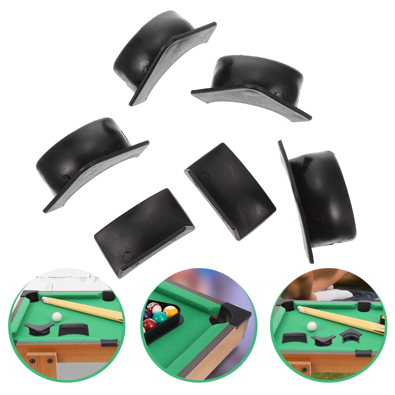 Sparsain 2 Pack Pool Table Pockets, Table Accessories, Table Tools for ...
