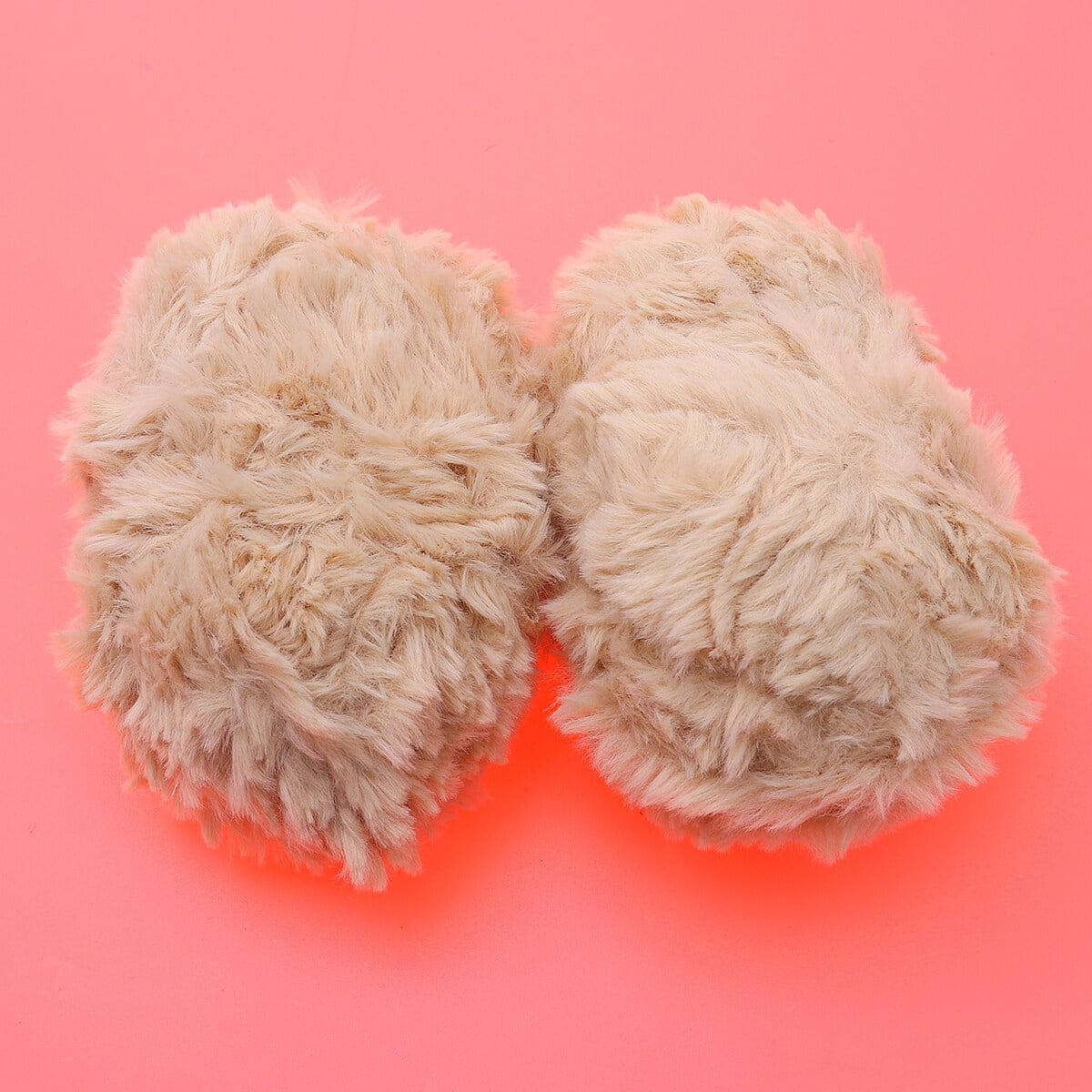 Sparsain 2 Pack Super Fur Yarn, Thick and Fluffy Faux Fur Yarn for ...