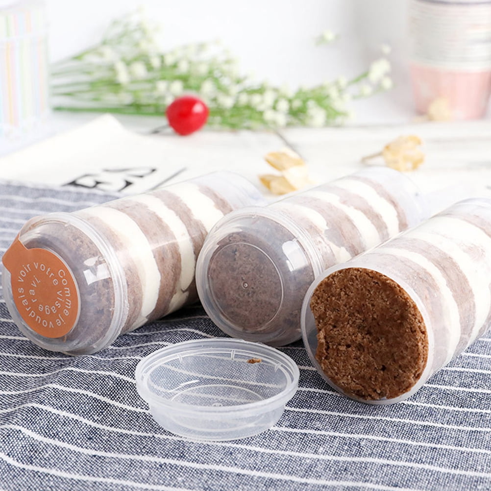 Sparsain 20 Pack Cake Pusher Holders, Rainbow Cake Pusher Molds ...