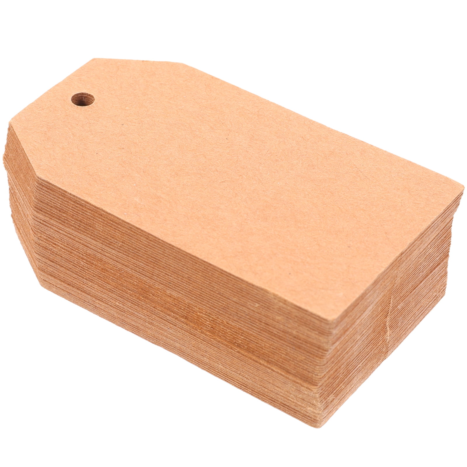 Moluckfu Printable Tags Paper Tag Light Brown 200Pcs - Walmart.com