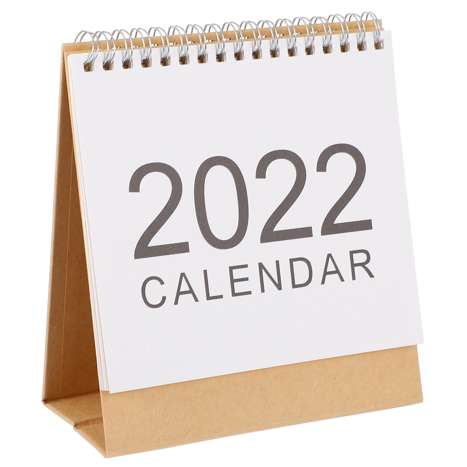 Sparsain 2022 Simple Unprinted Memo Desk Calendar, Monthly Calendar ...