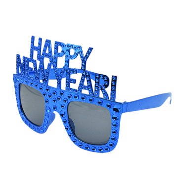 12 Pieces New Year Party Paper Eyeglasses 2024 Props, New Years Eve ...
