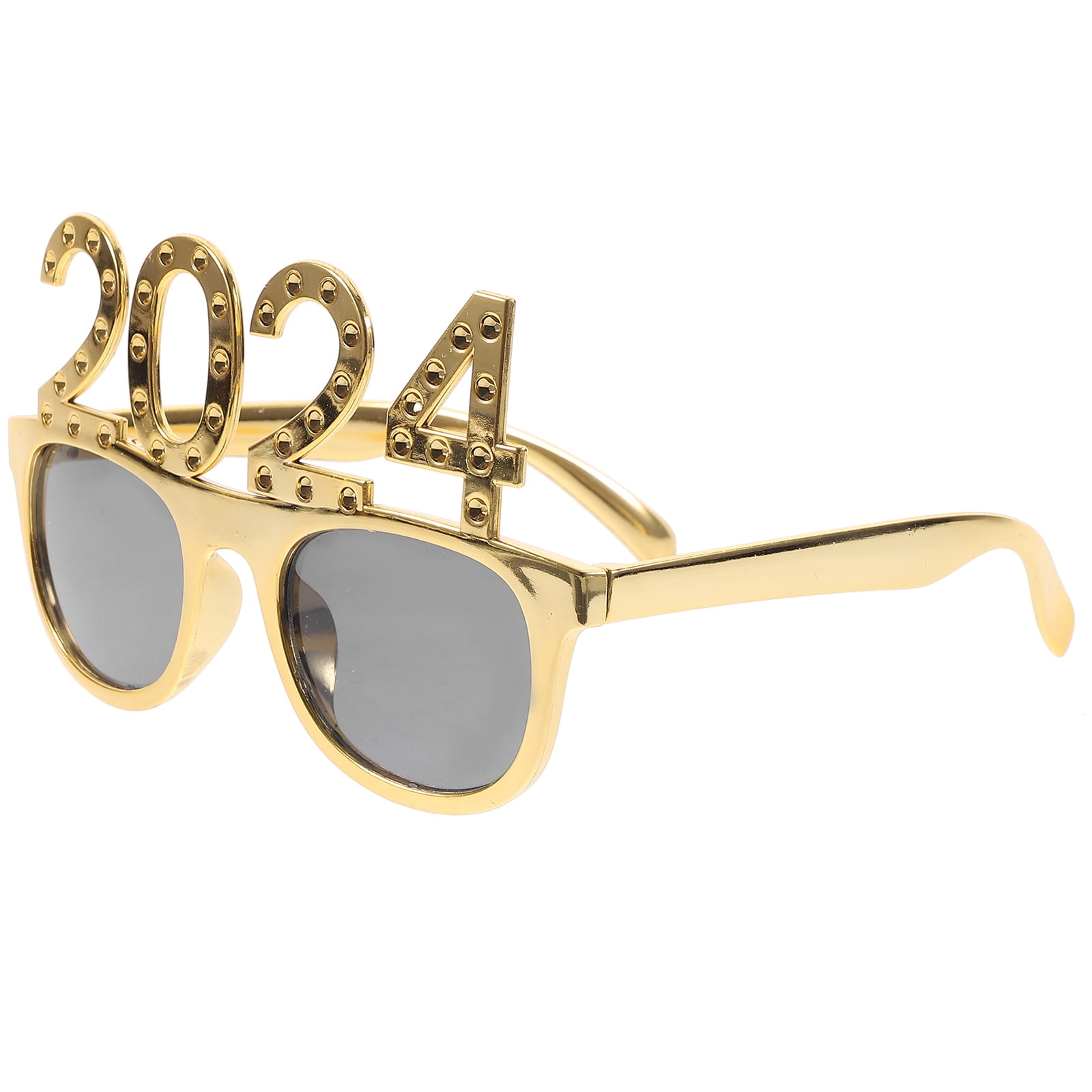 Sparsain 2024 Digital Shape Glasses, Funny Glasses for New Year's Eve ...