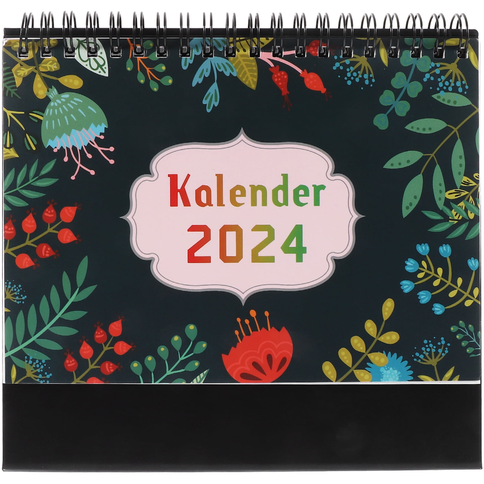 Sparsain 2024 English Desk Calendar, New Year Countdown Calendar ...