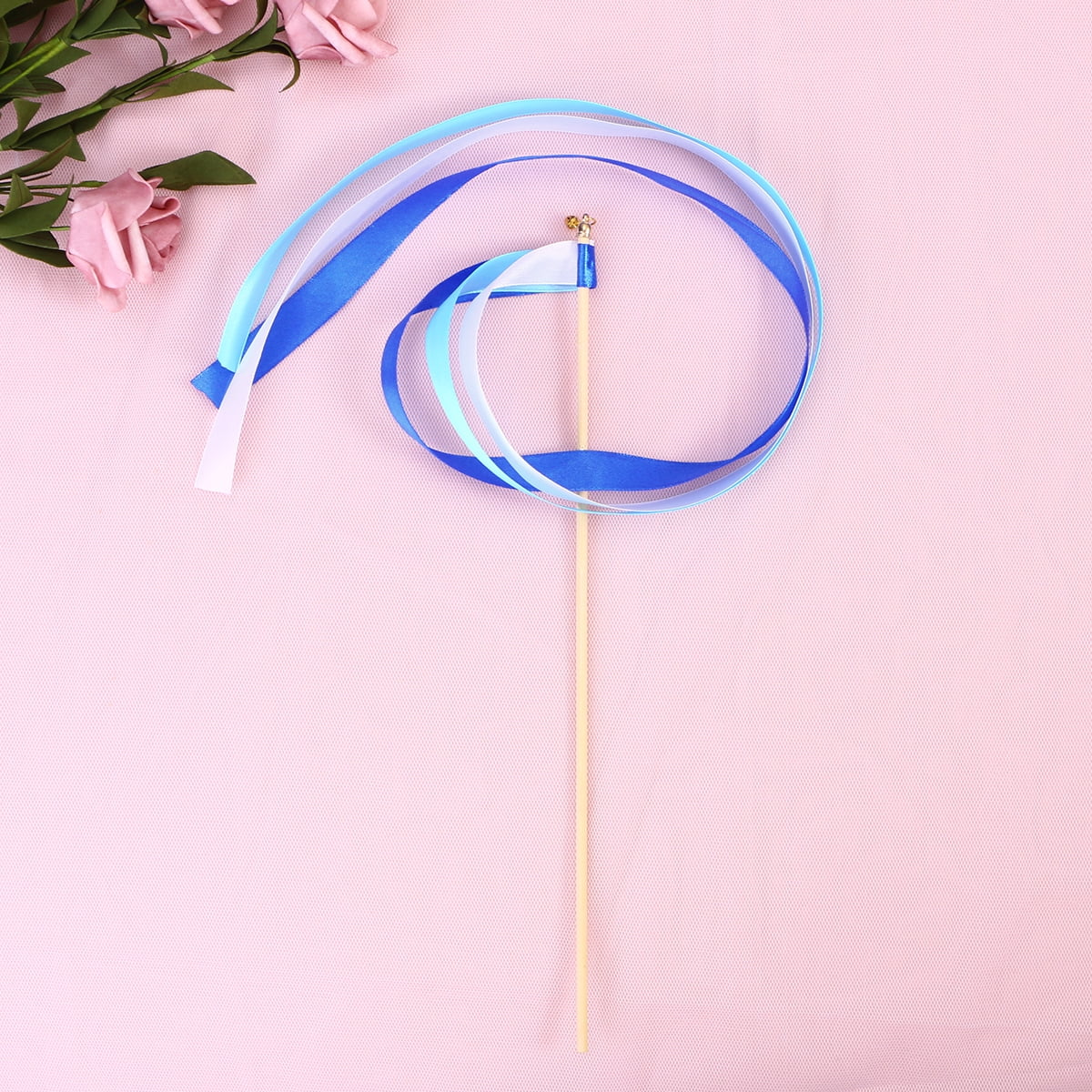 Sparsain 20pcs Ribbon Sticks, Fairy Sticks, Ribbon Streamers, Wands ...