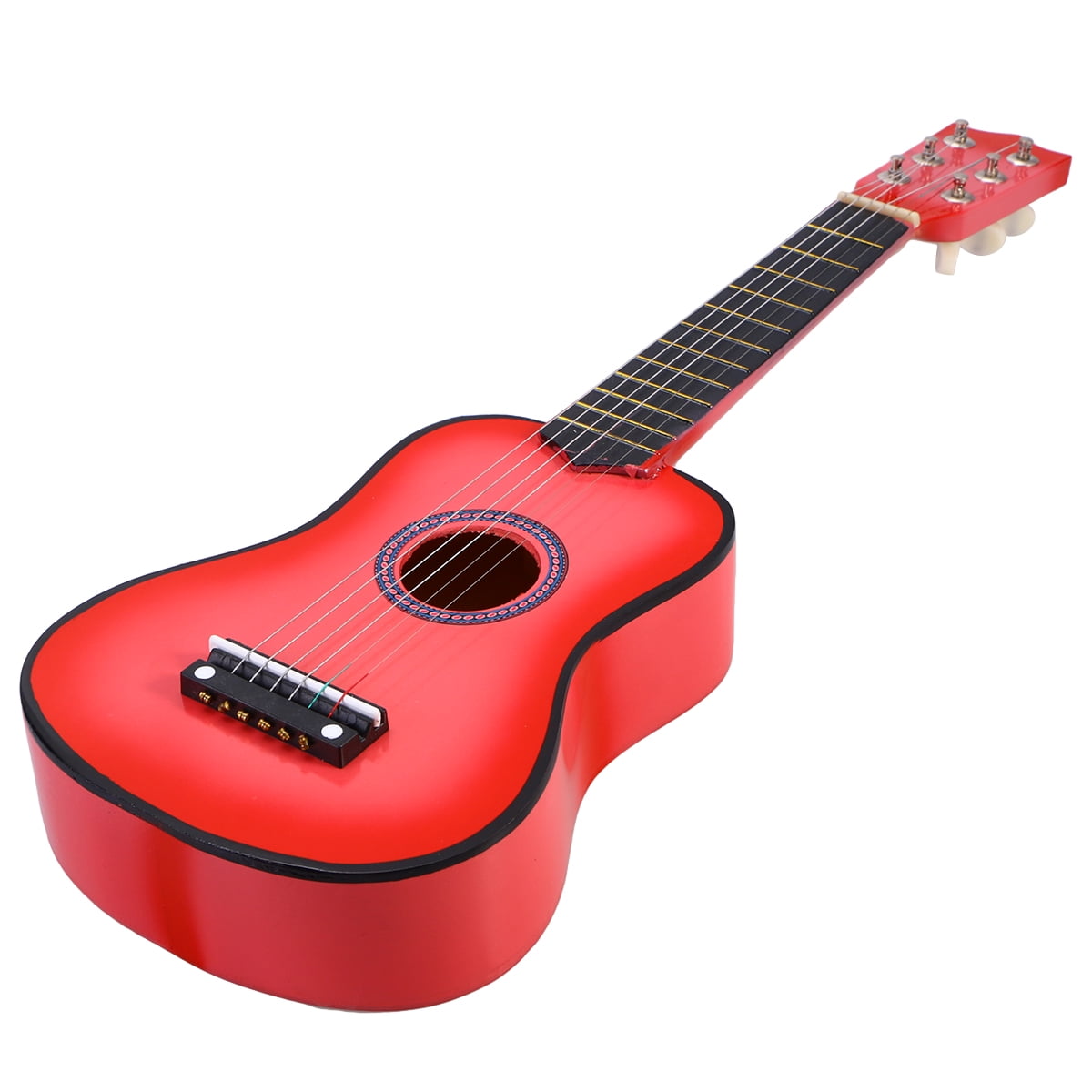 Sparsain 21 Inch Acoustic Guitar Small Size Portable Wooden Guitar for ...