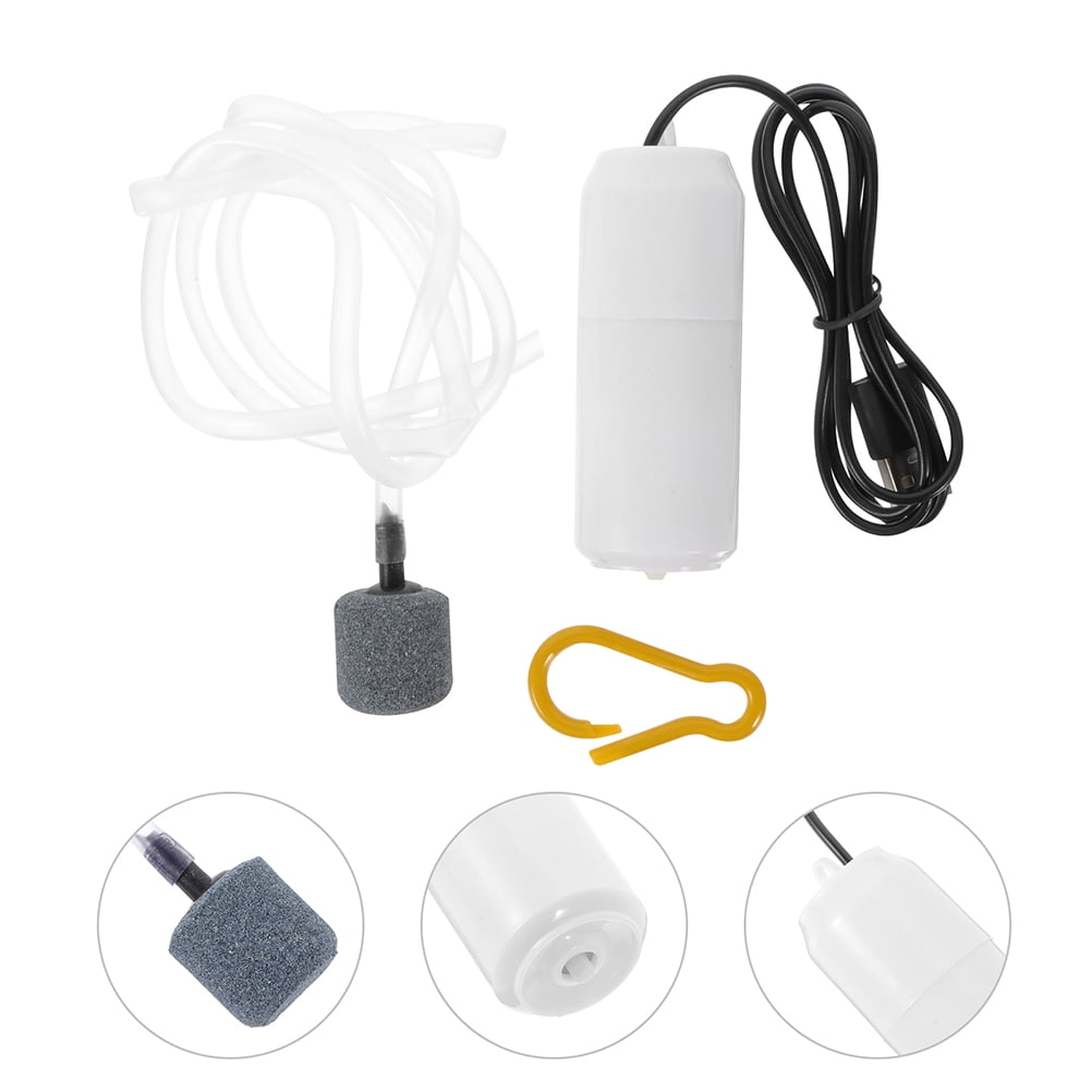 Sparsain 2pcs Professional USB Aquarium Water Pump Plastic Aeration ...