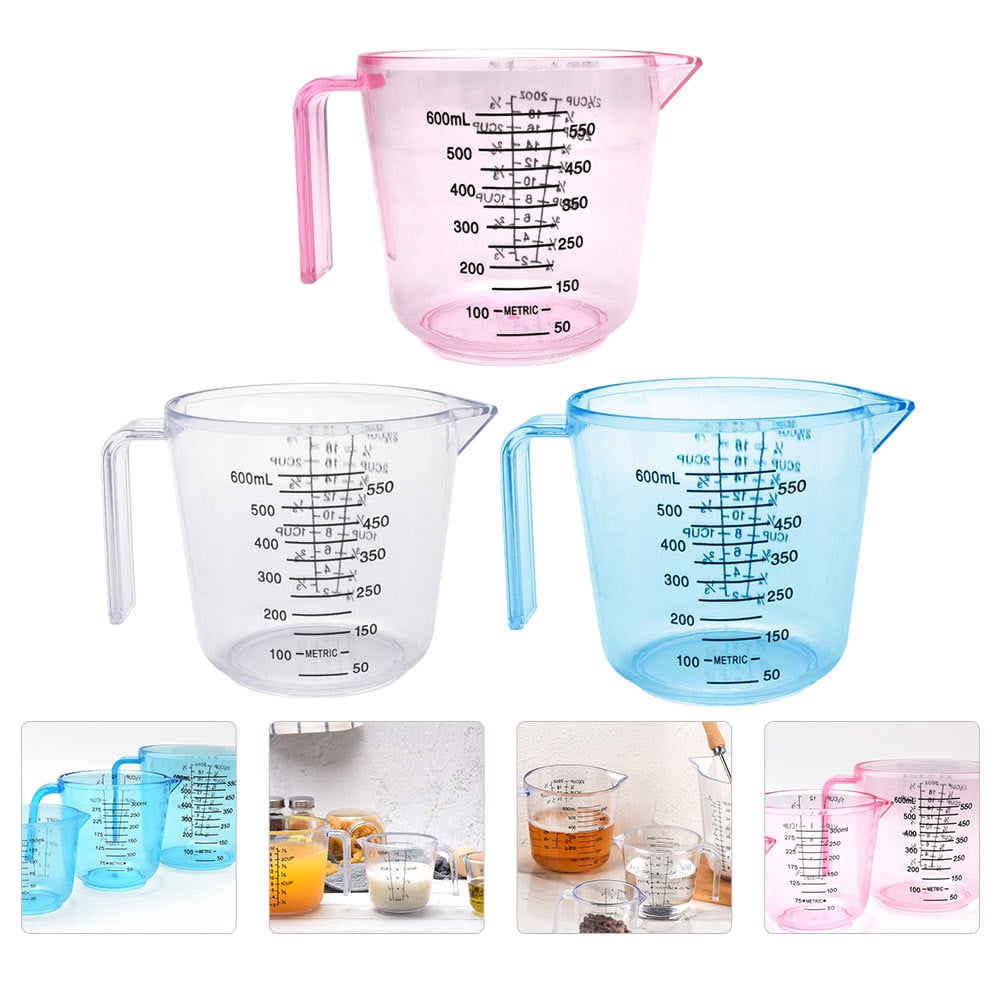 Sparsain 3 Pack Mini Measuring Cups, Measuring Cups, Easy to Measure ...