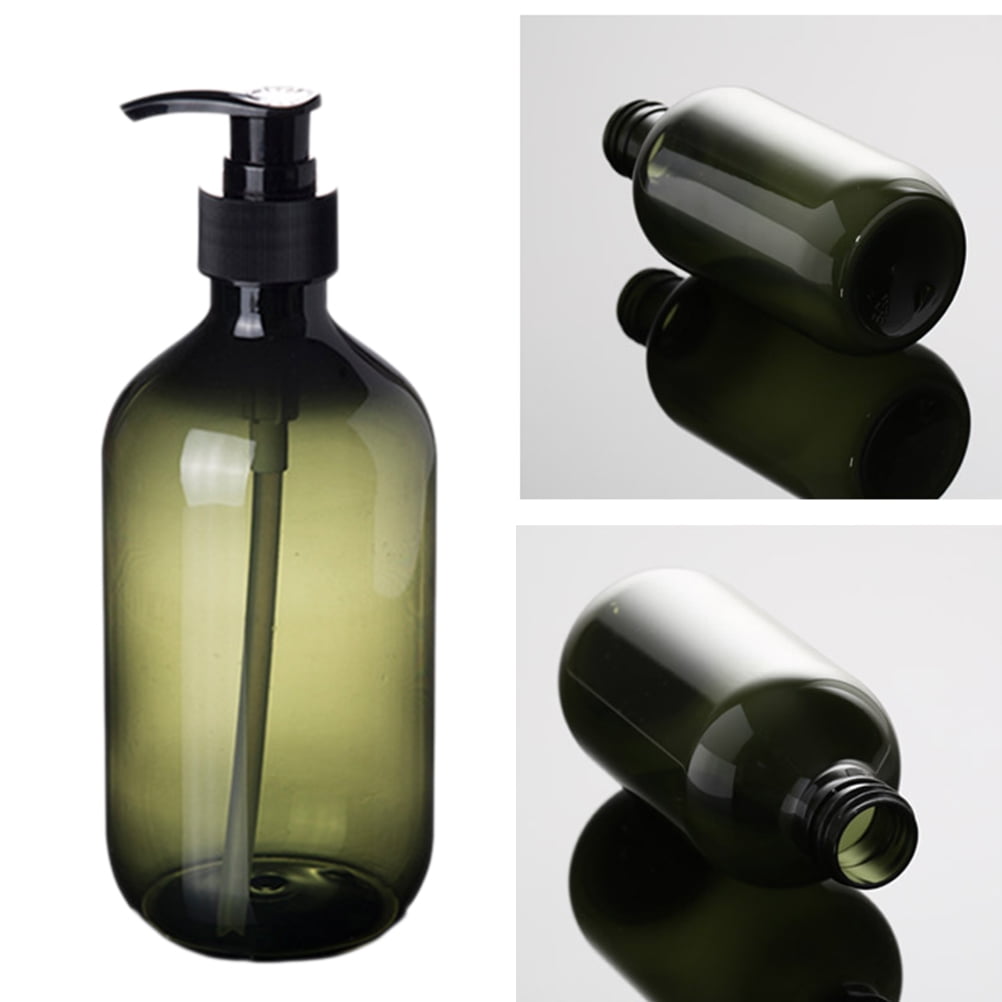 Sparsain 300ml Empty Shampoo Bottle, Opaque Multipurpose Pump Bottle ...