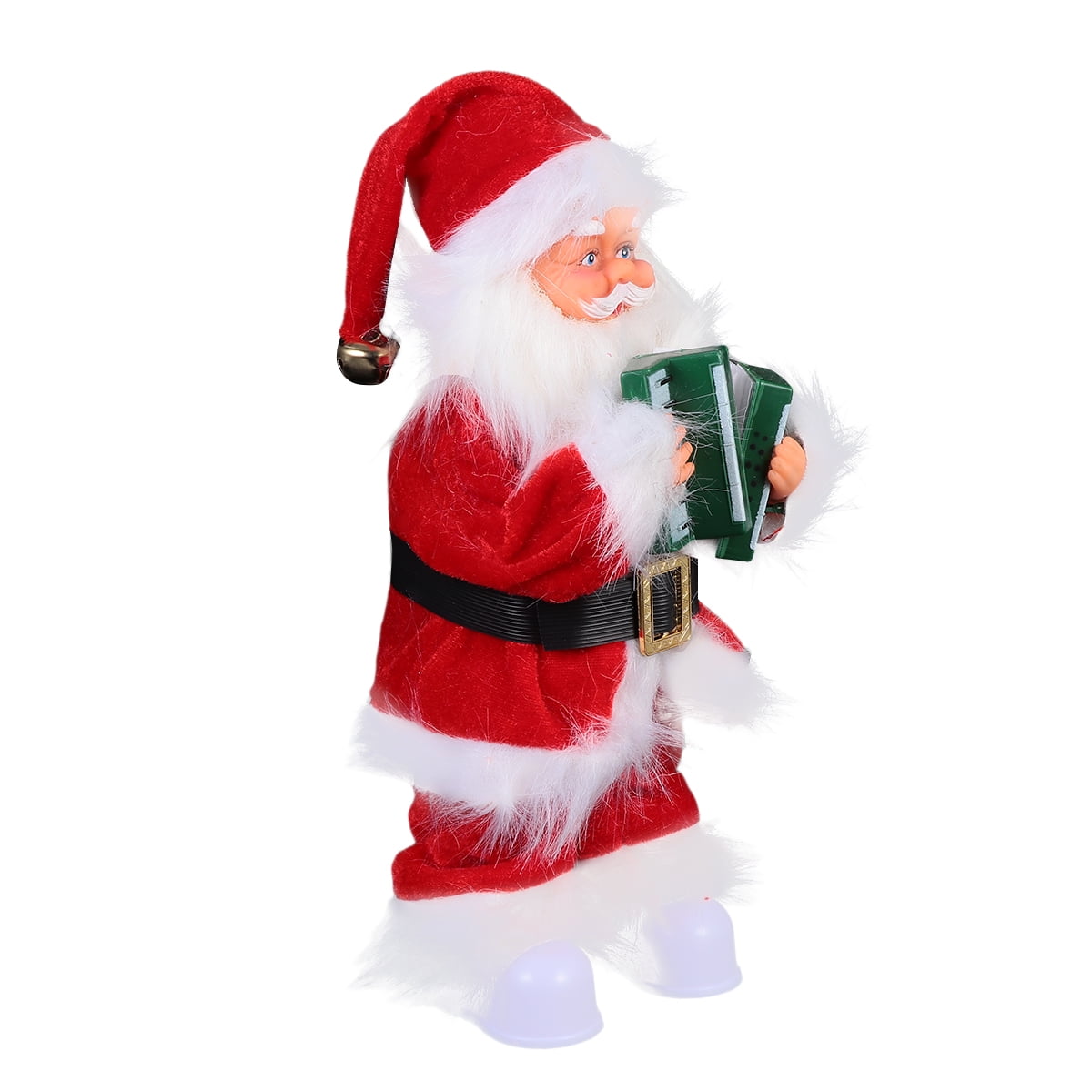 Sparsain 30cm Electric Santa Claus Musical Doll Decorative Ornament ...