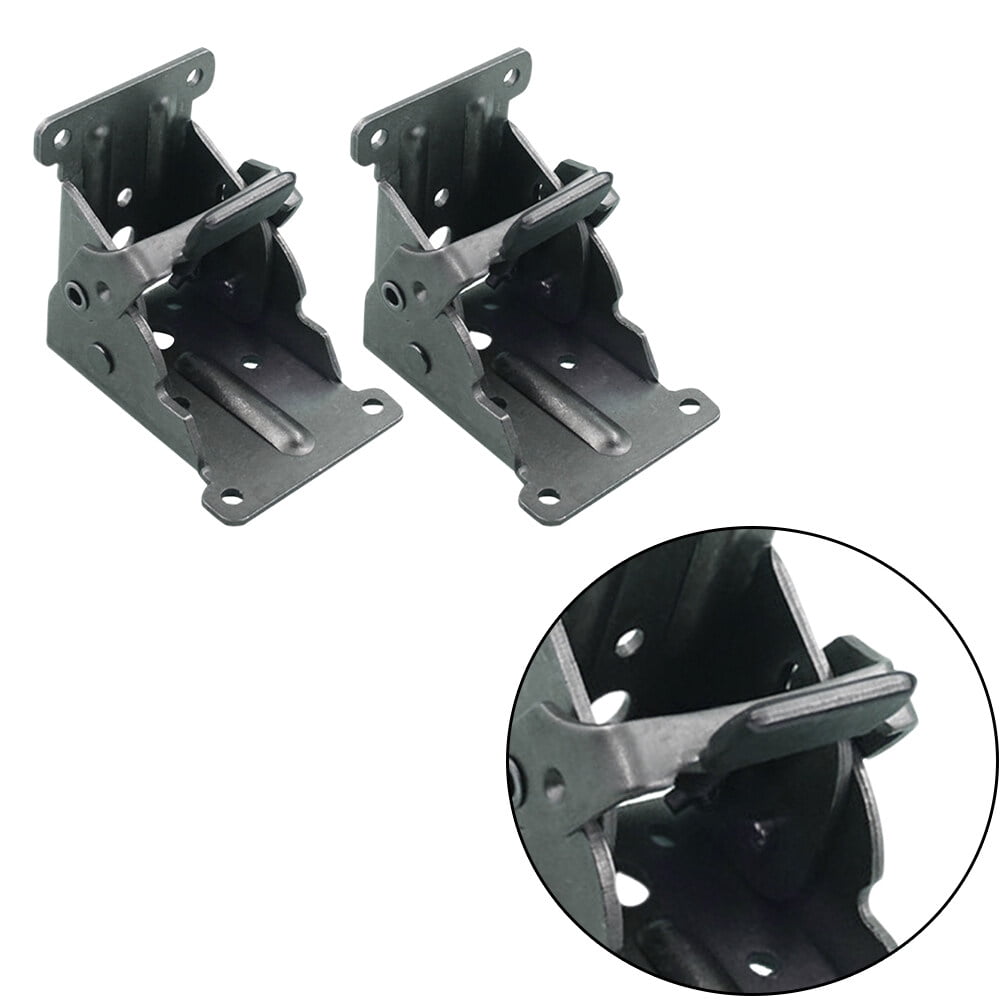 Sparsain 4 Pack Self-Locking Folding Chair Leg Brackets for Home ...