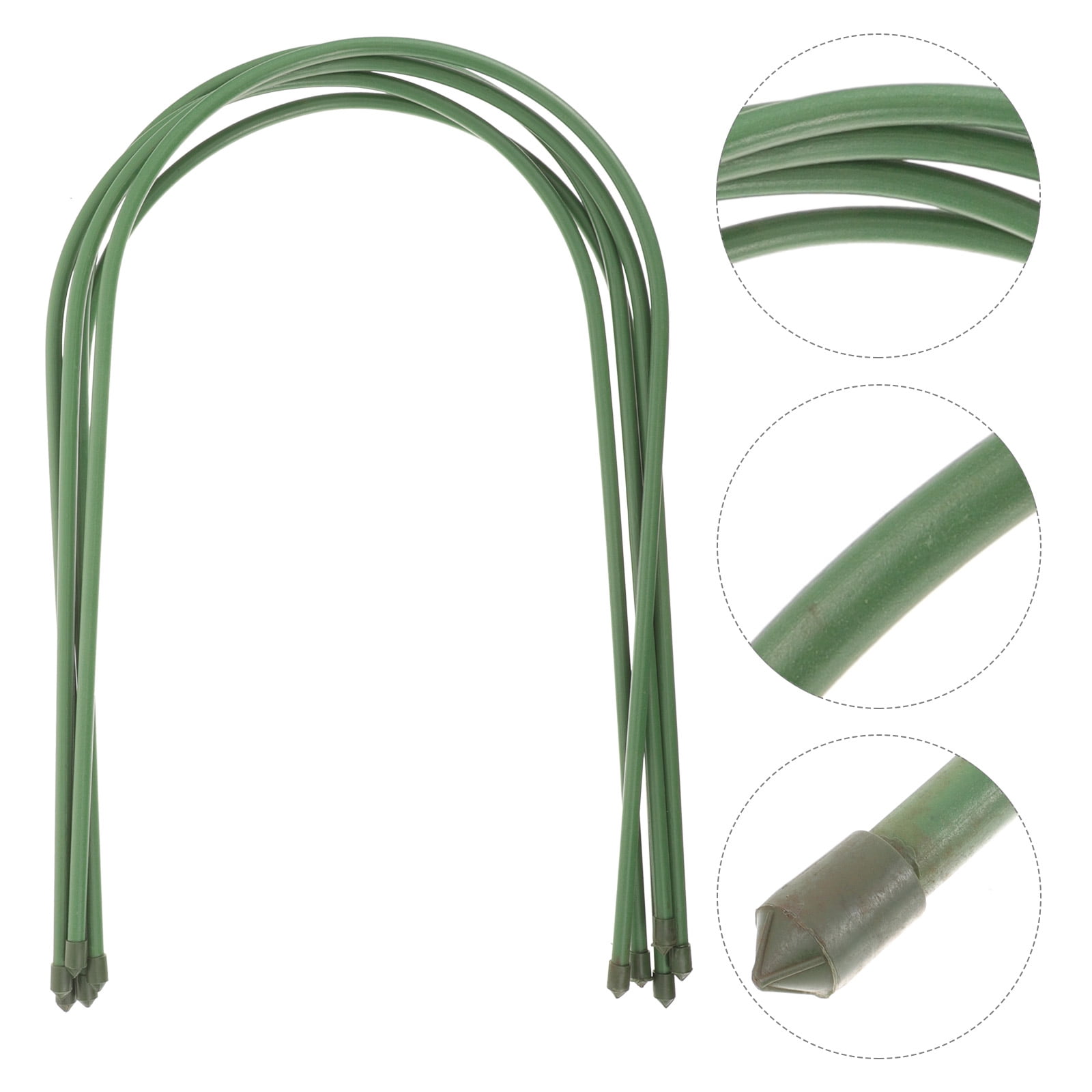 OUNONA 5pcs Greenhouse Hoops for Grow Tunnel Garden Supporting ...