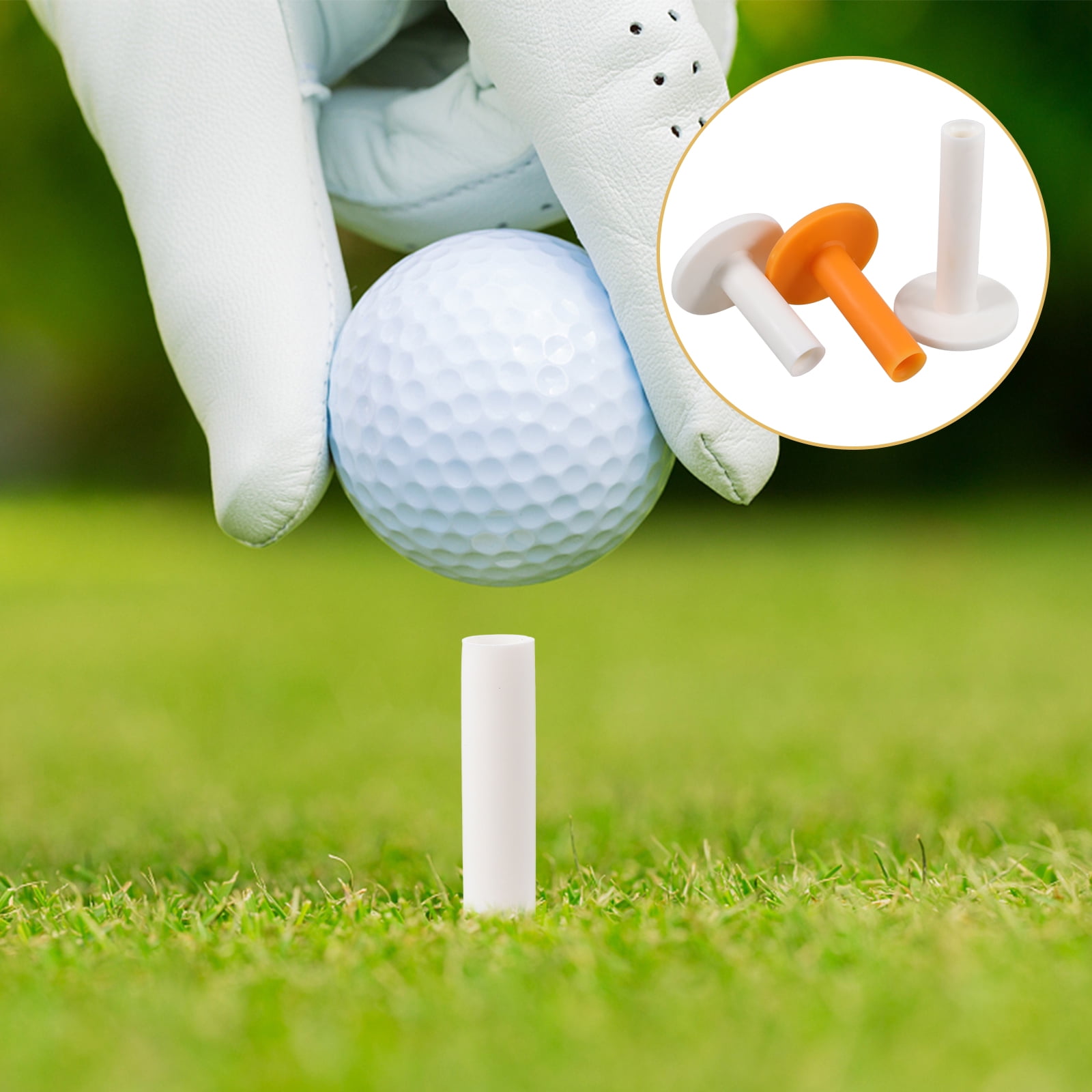 Sparsain 6 Pack Rubber Golf Practice Mats for Golf Tees and Golf Balls ...