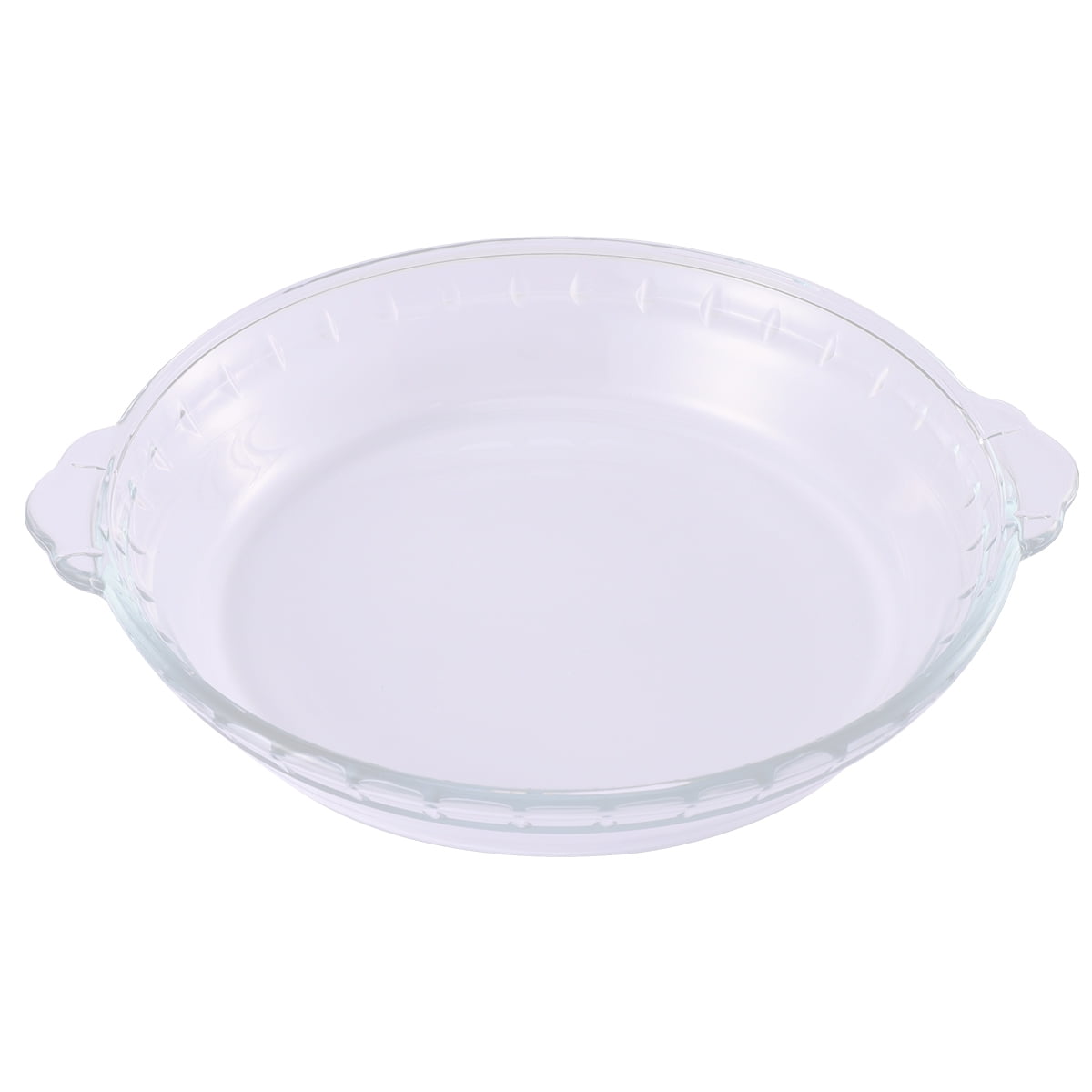 Sparsain 7 Inch Glass Pie Dish Pie Pans Clear Microwave Oven Dishes for ...
