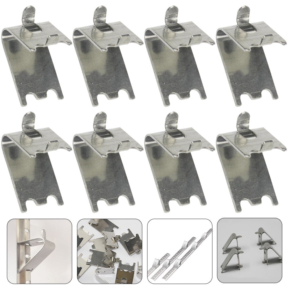 Sparsain 8 Pack Freezer Shelf Clips, Refrigerator Support Clips, Cooler ...