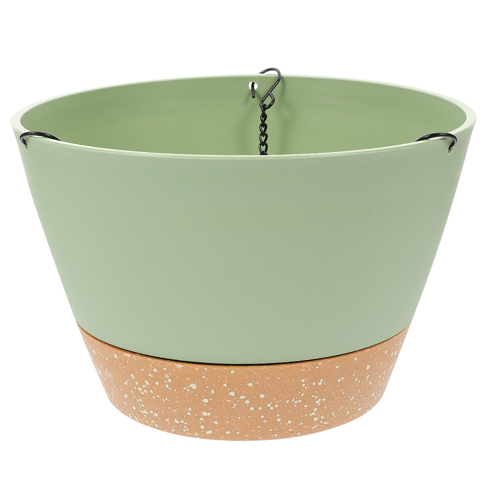 Sparsain Anthony's Spider Plant Hanging Plastic Flower Pot (Green ...