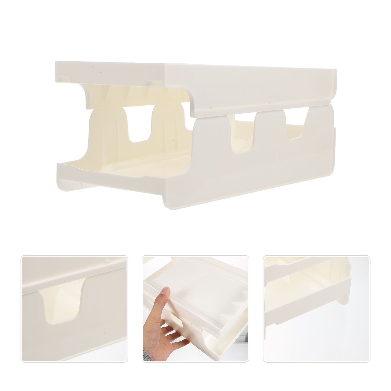 Sparsain Beer Can Storage Containers Double Layer Can Rack Soda Can ...