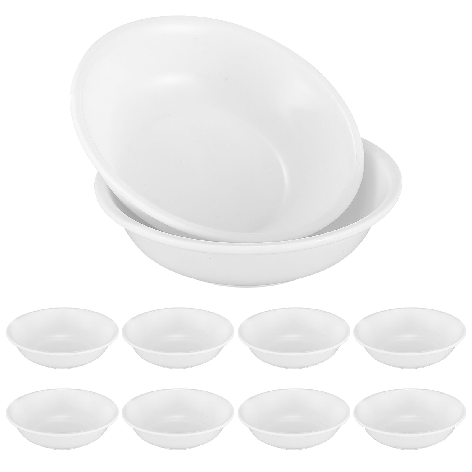 Sparsain Cabilock 10Pcs Plastic Dipping Sauce Dishes Seasoning Plates ...