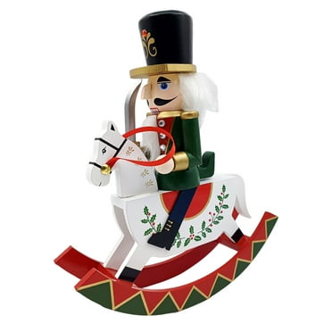 2 x 30cm Wooden Soldier Nutcracker with Drum and , Traditional with ...