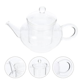 Glass tea set, semi-automatic teapots with infuser, magnetic heat ...