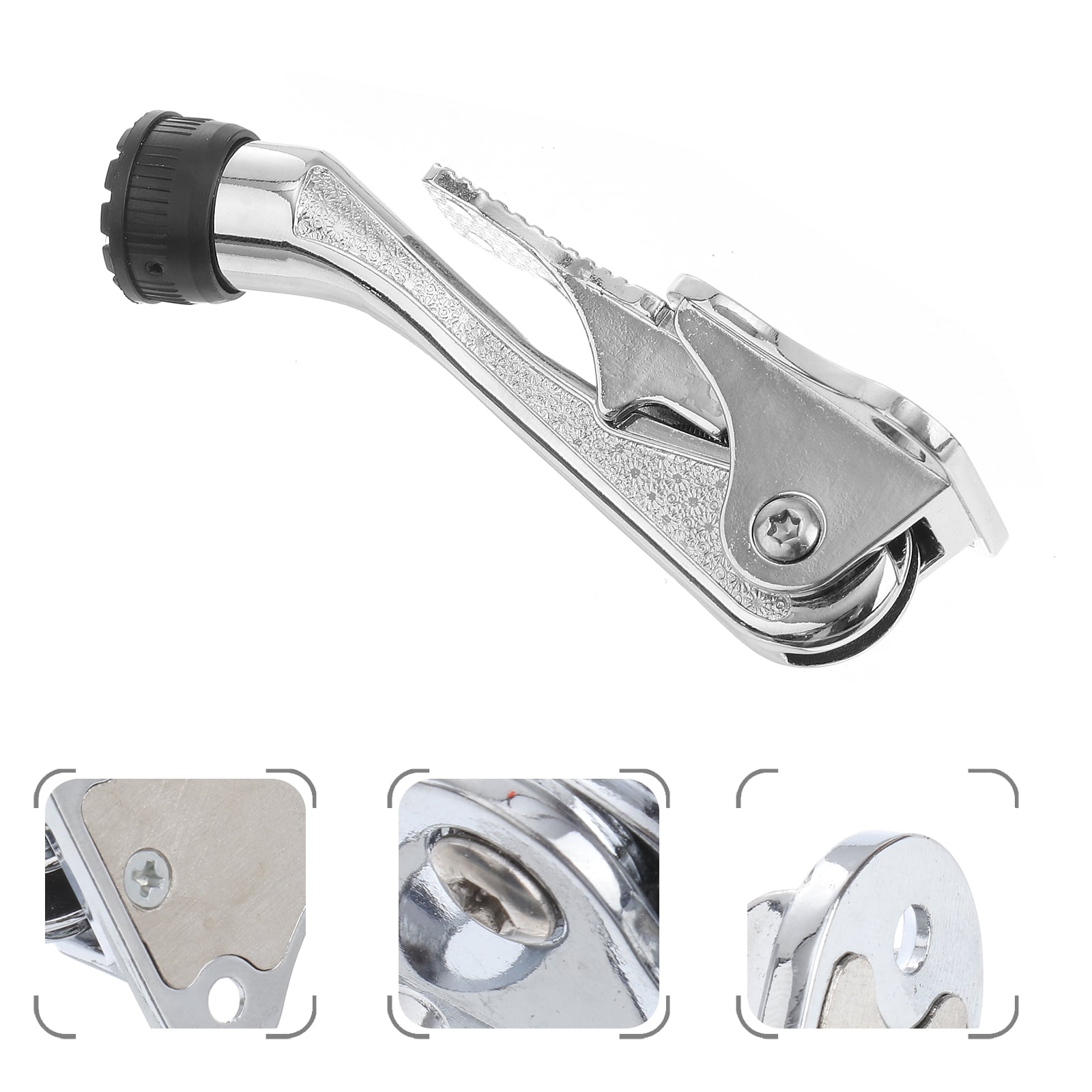 Sparsain Door Stop Heavy Duty Door Stop with Rubber Tip Spring Loaded ...