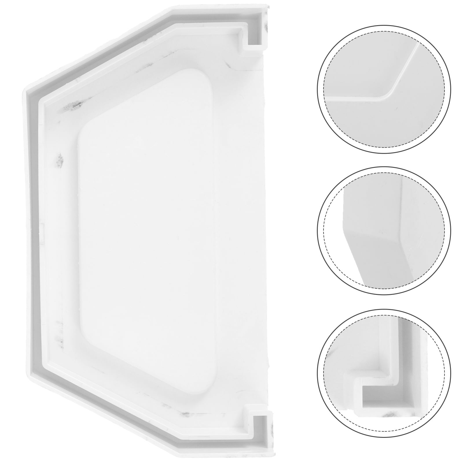 Sparsain Gutter End Cap Gutter Downspout End Seal Cover Gutter ...
