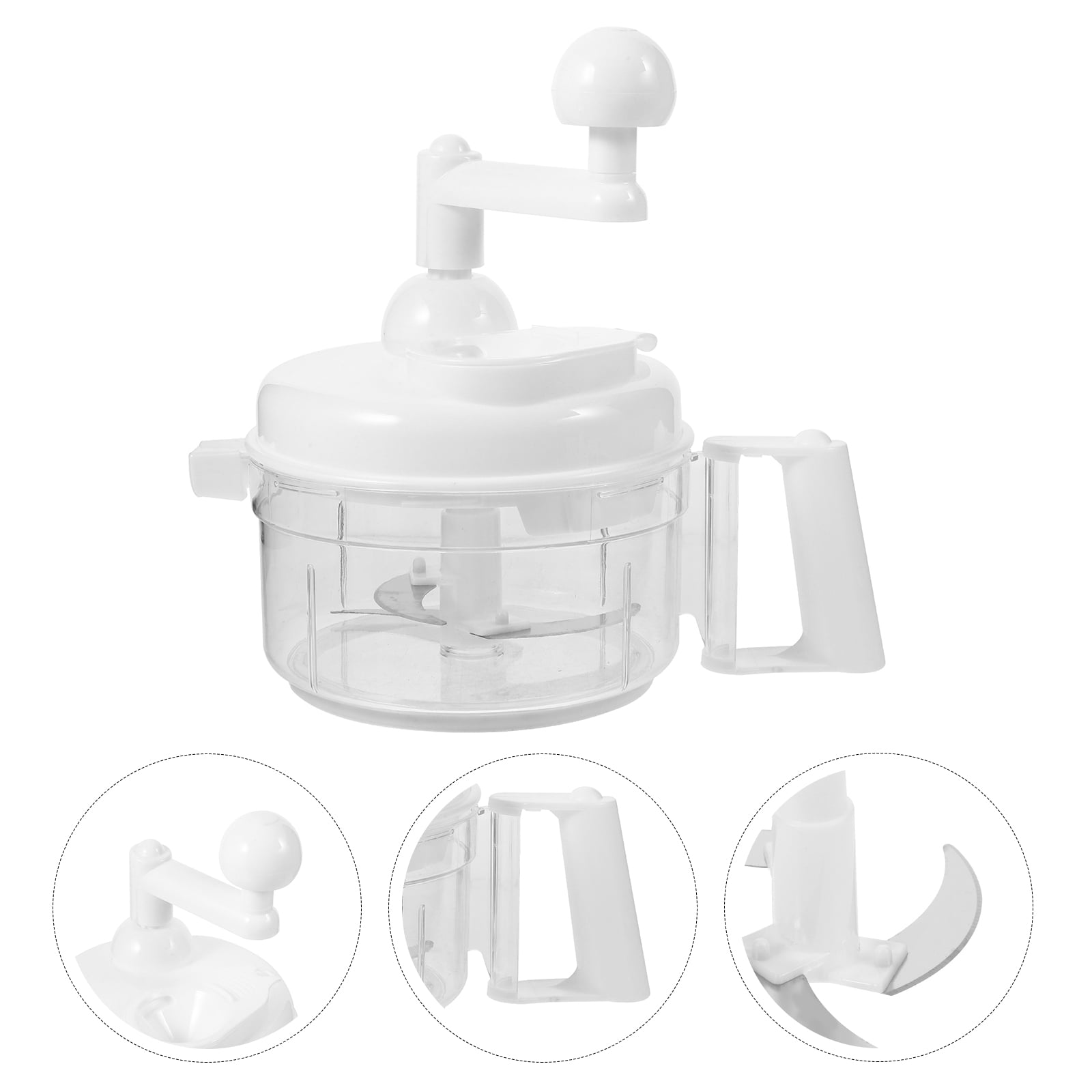 Sparsain Hand Crank Food Processor for Baby Kids Toddlers to Chop Meat ...