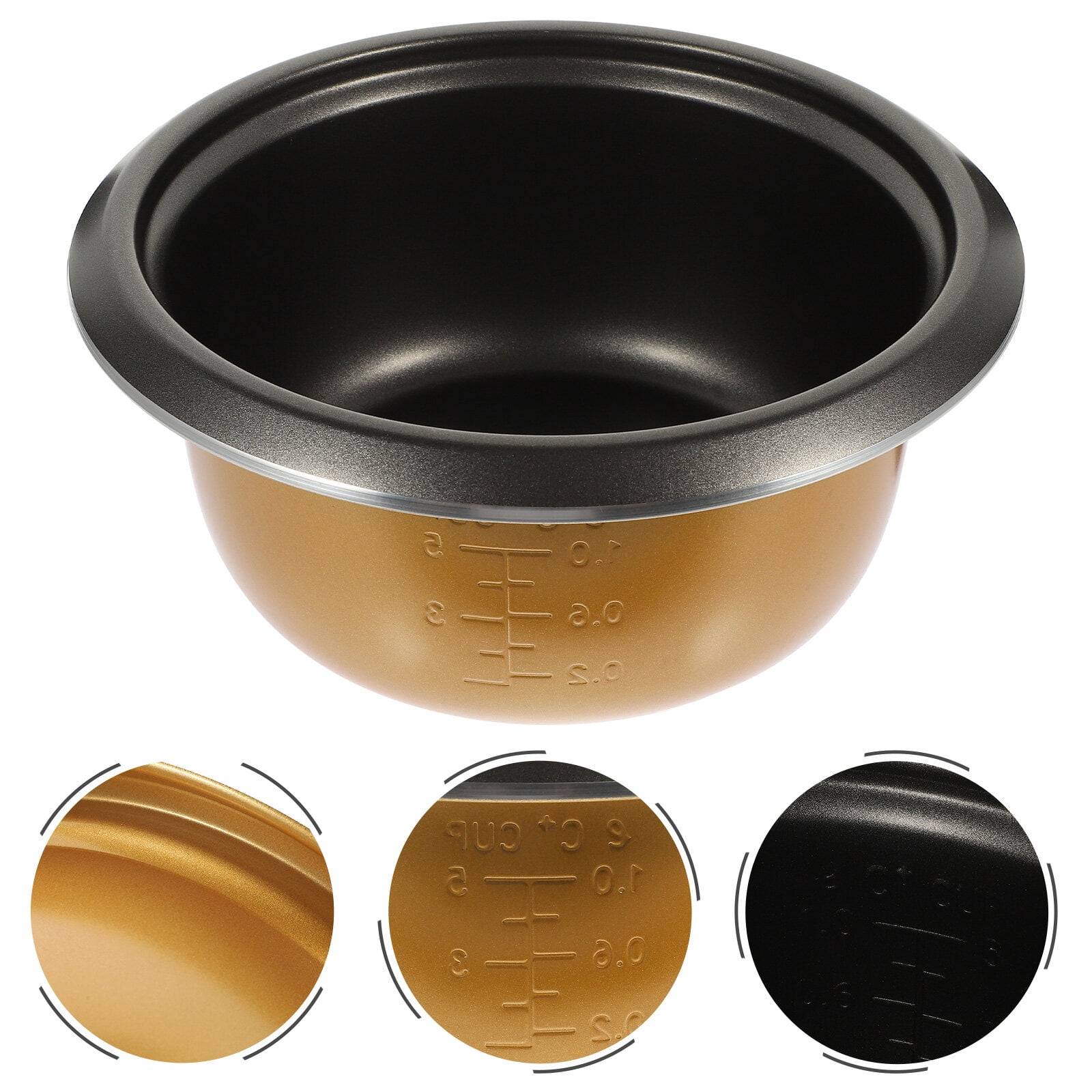 Sparsain Inner pot for rice cooker Universal inner pot Non-stick inner ...