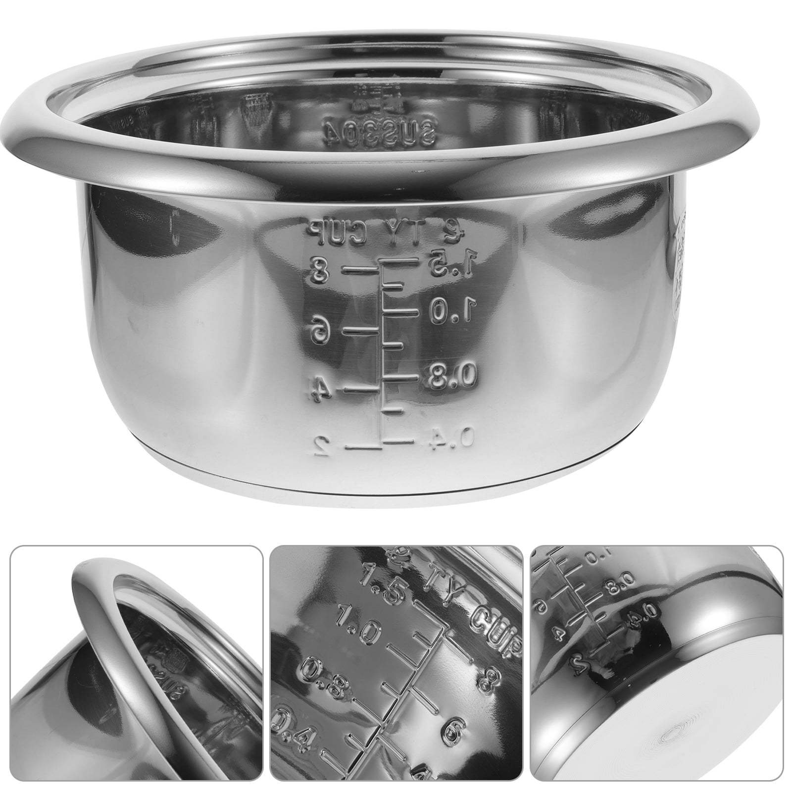 Sparsain Large Capacity Rice Cooker Inner Pot Round Cake Pot Multi ...