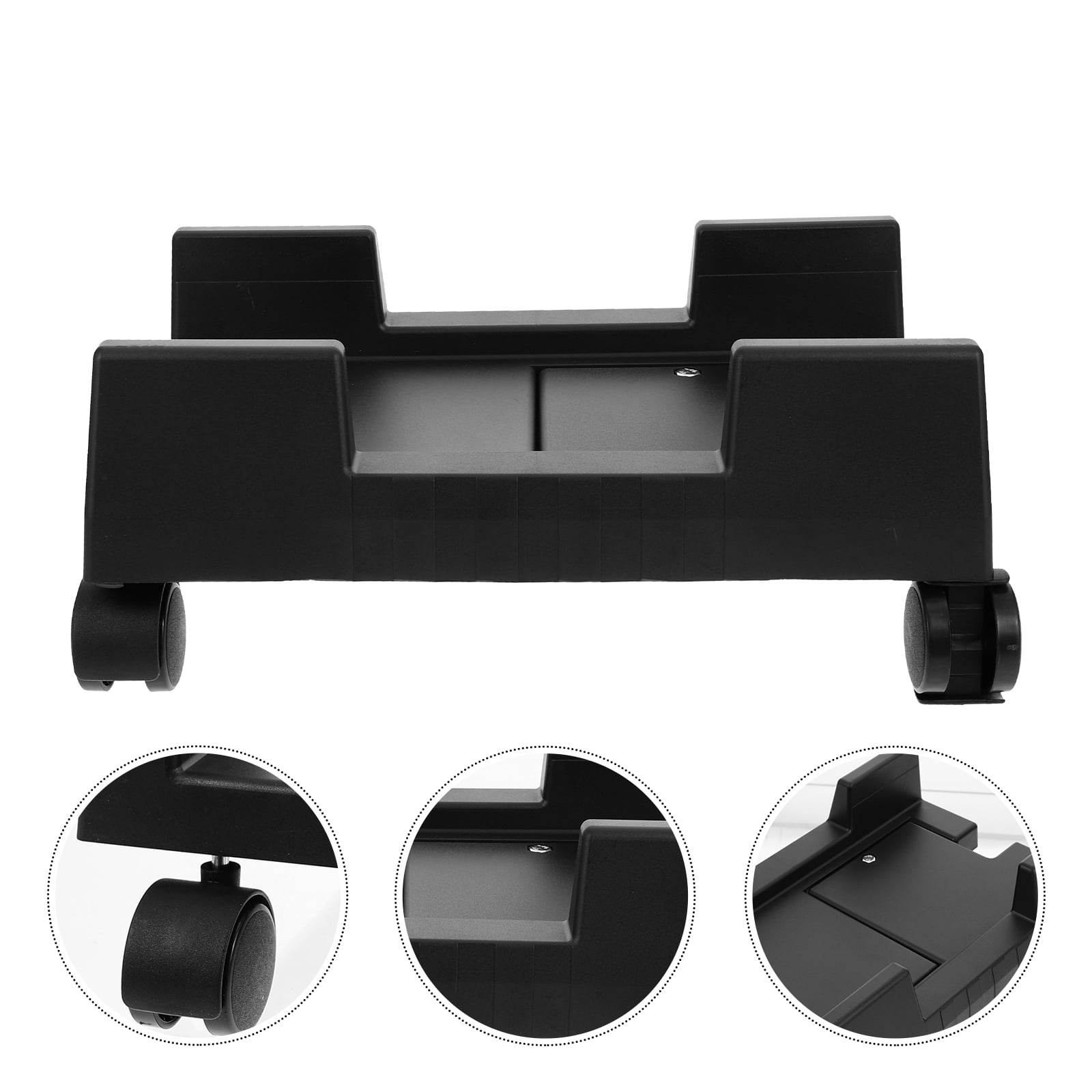 Sparsain Mobile Computer Tower Stand Mobile CPU Holder Bracket Plastic ...