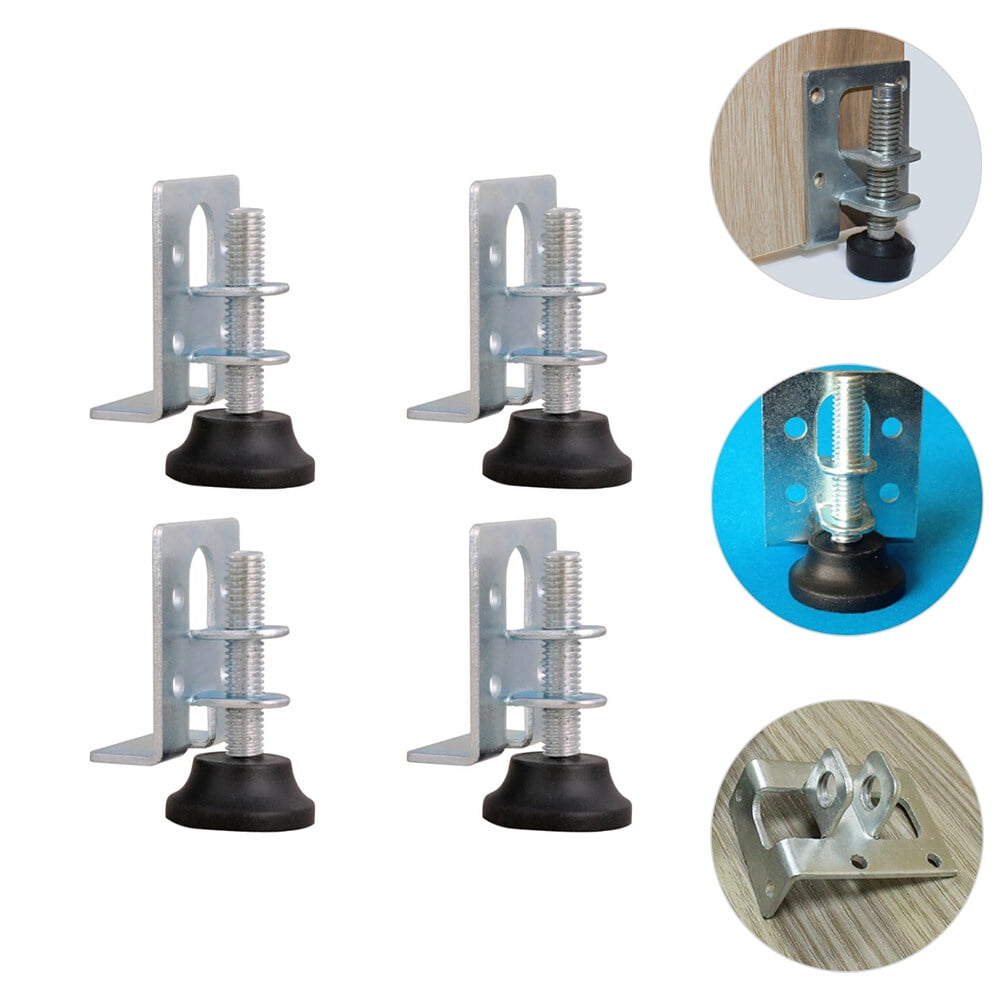 Sparsain Pack Adjustable Cabinet Leveling Feet Furniture Leveling ...