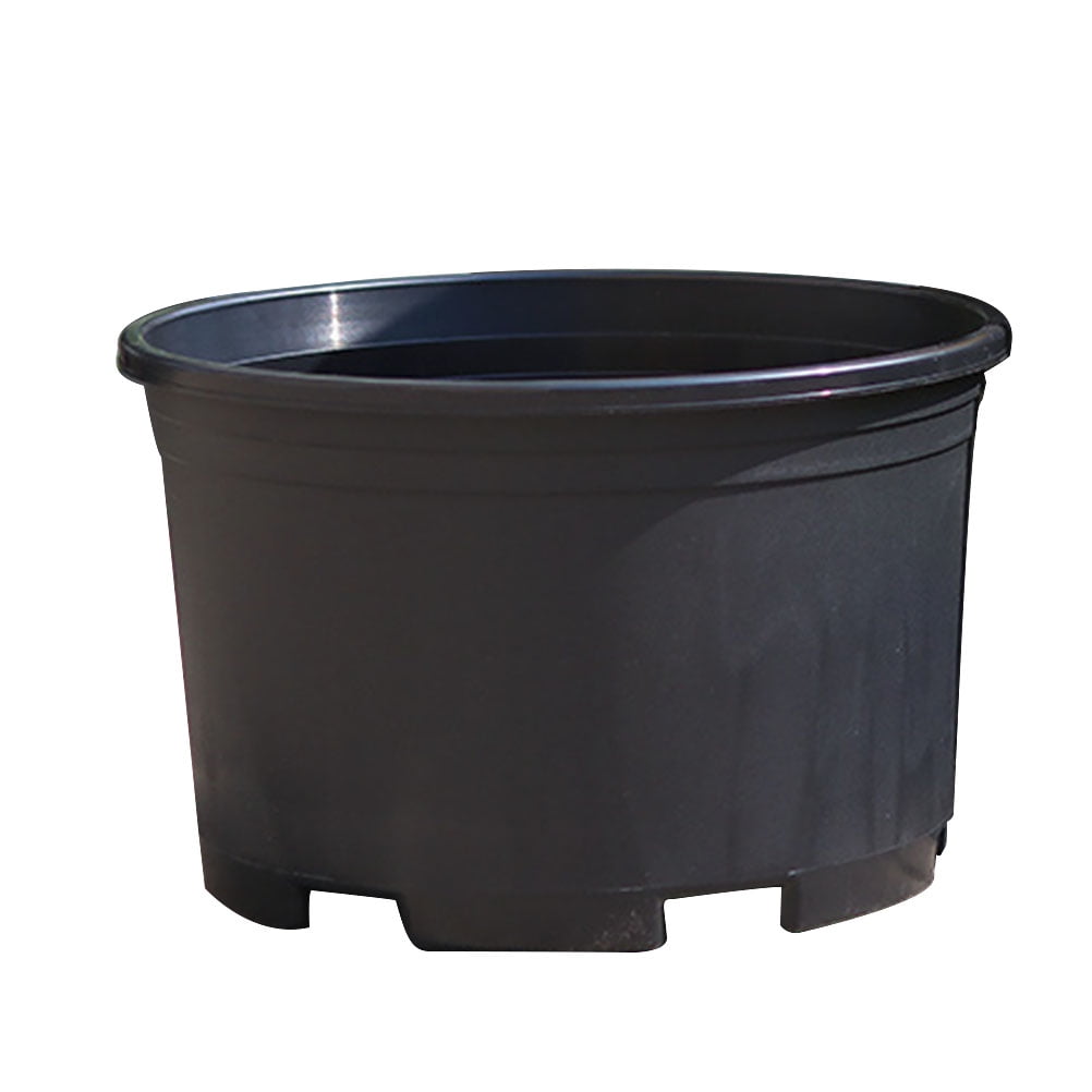 Sparsain Plastic Flower Pot Gardening Extra Large Blackcurrant Pot ...
